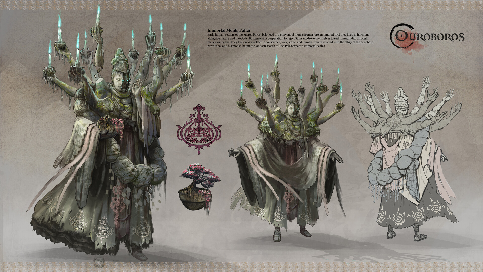 Wes Fraser - Ouroboros- Fahai, the Immortal Monk