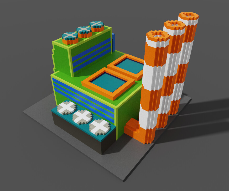 ArtStation - voxel factory