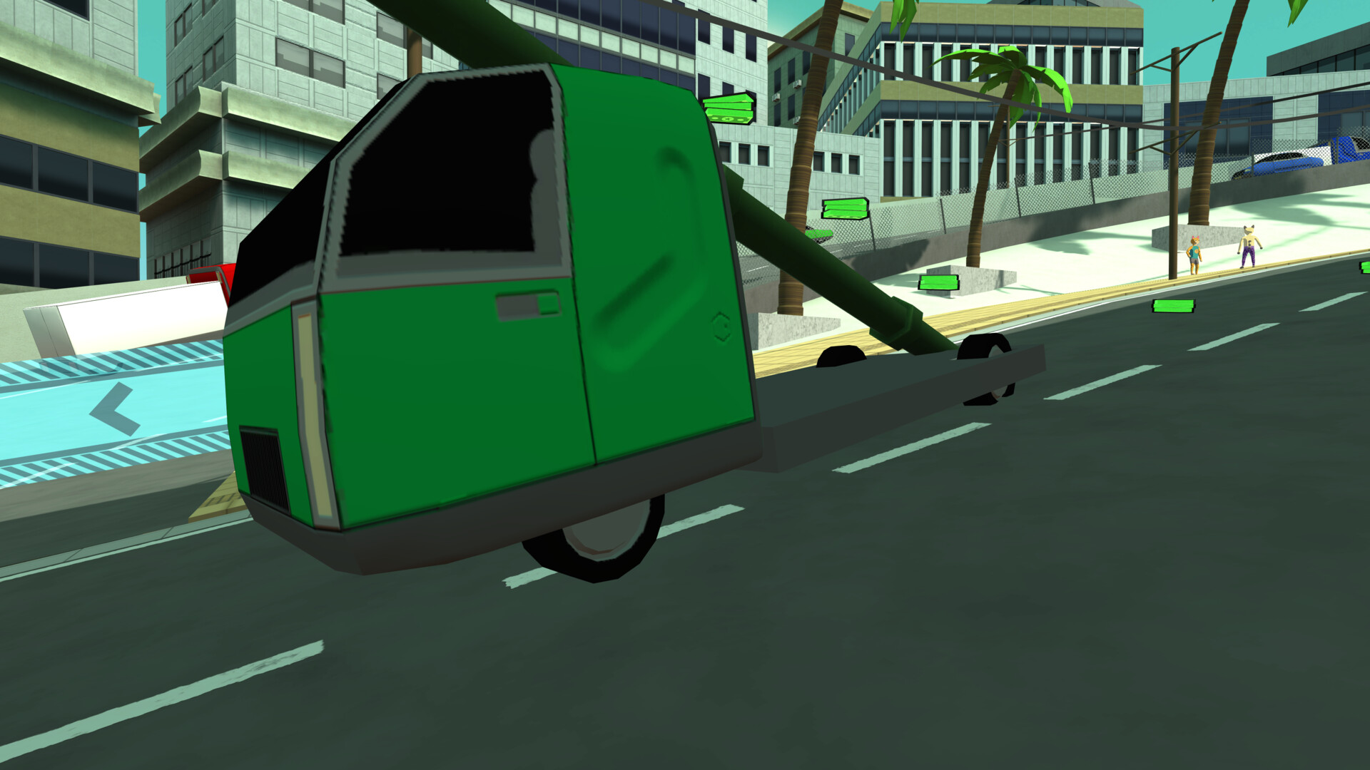 Joshua Ball - Downtown Jam - 3D Environment Models