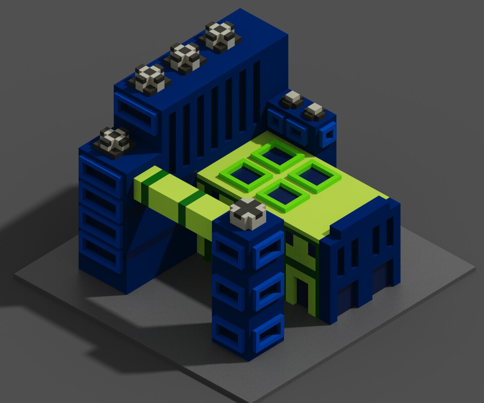 ArtStation - voxel factory