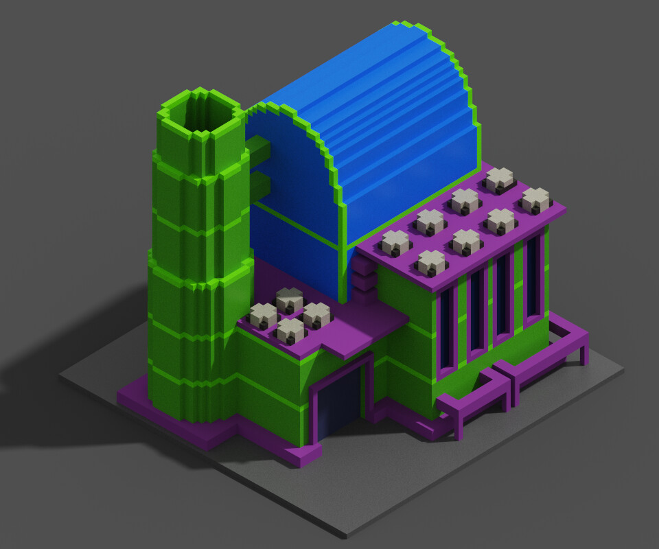 ArtStation - voxel factory