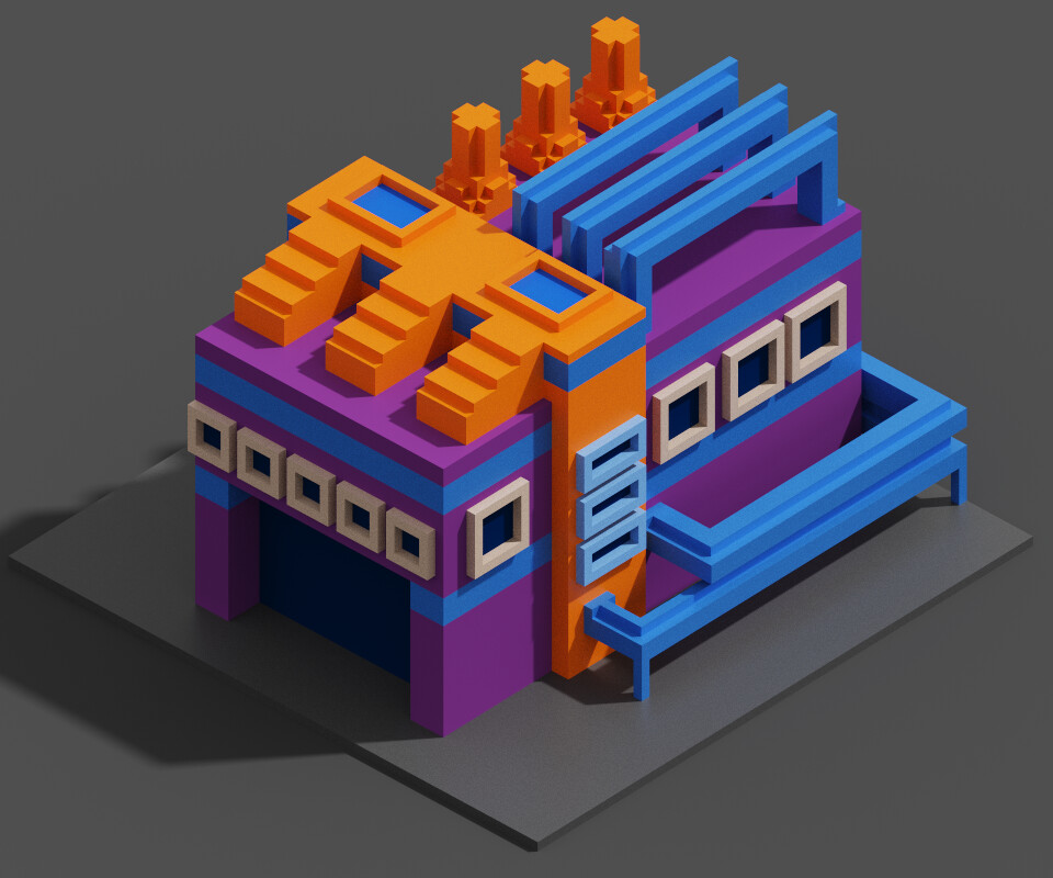 ArtStation - voxel factory