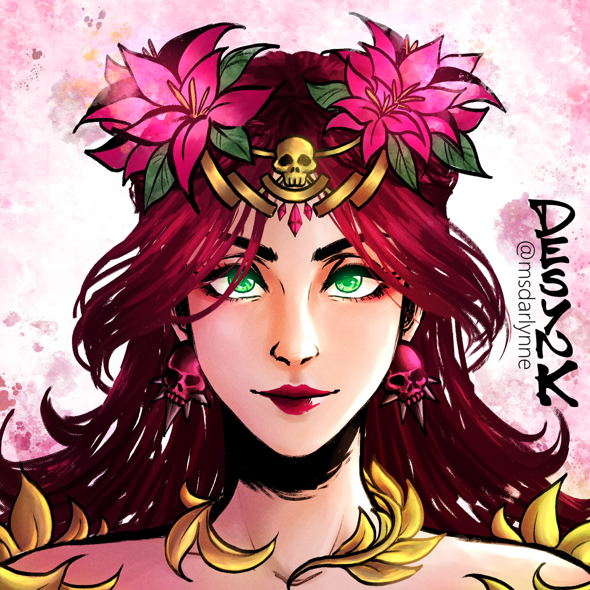 ArtStation - Persephone Commission