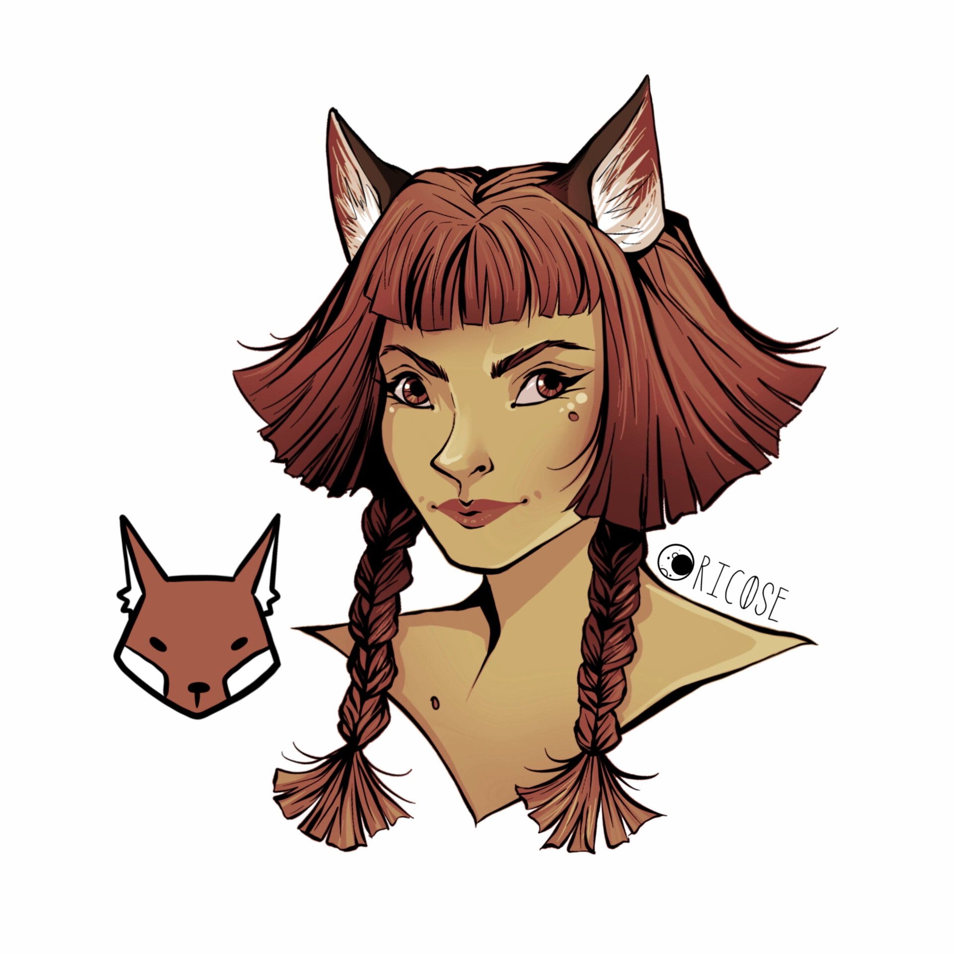 ArtStation - Fox Girl