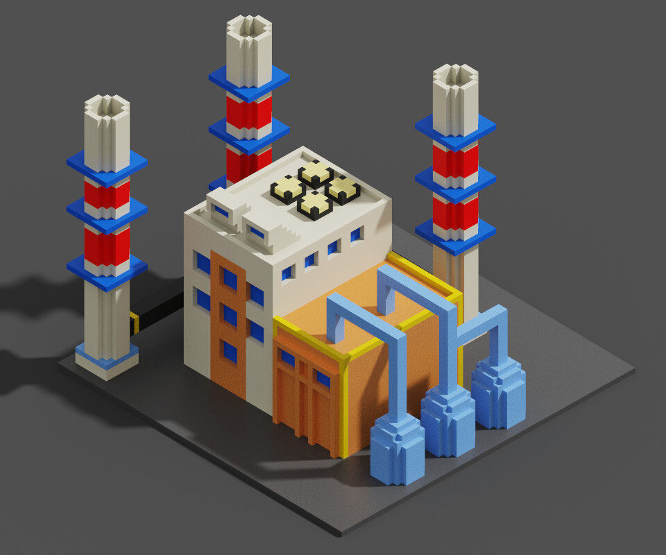 ArtStation - voxel factory