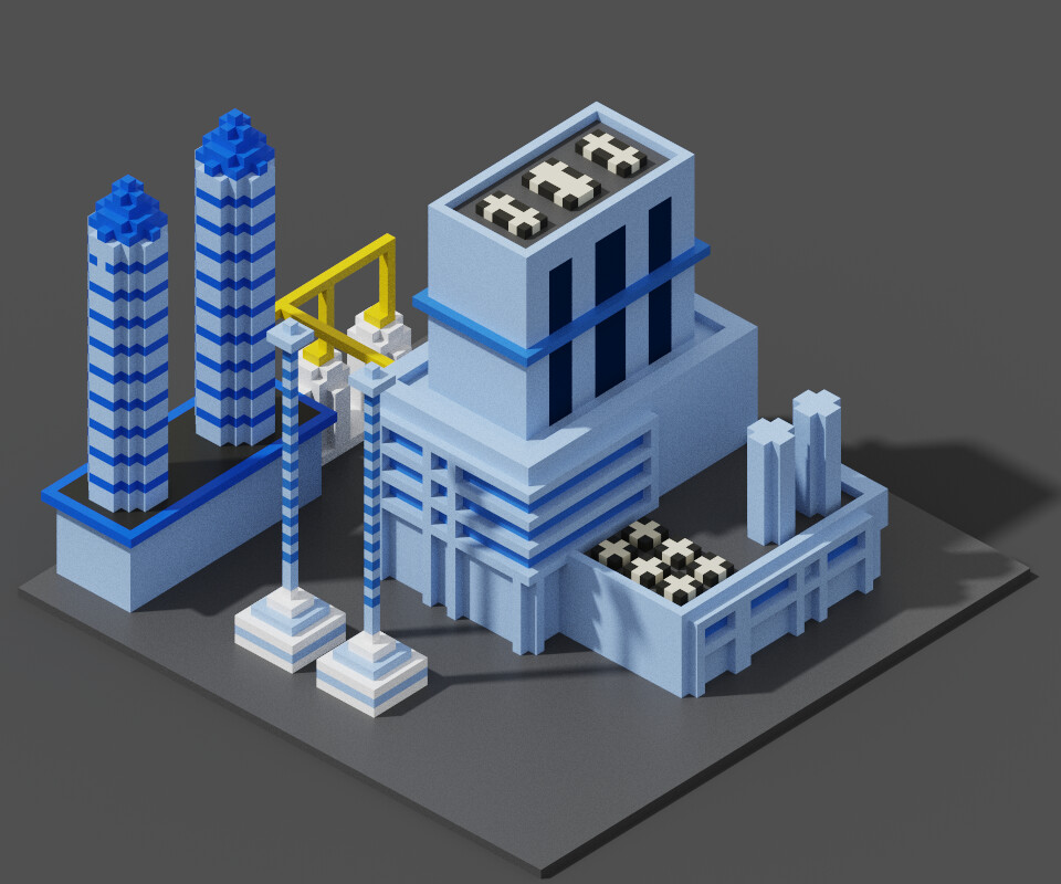 ArtStation - voxel factory