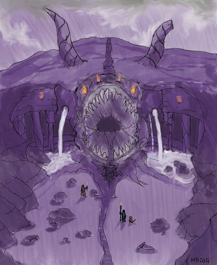 ArtStation - Dragon Shrine Entrance