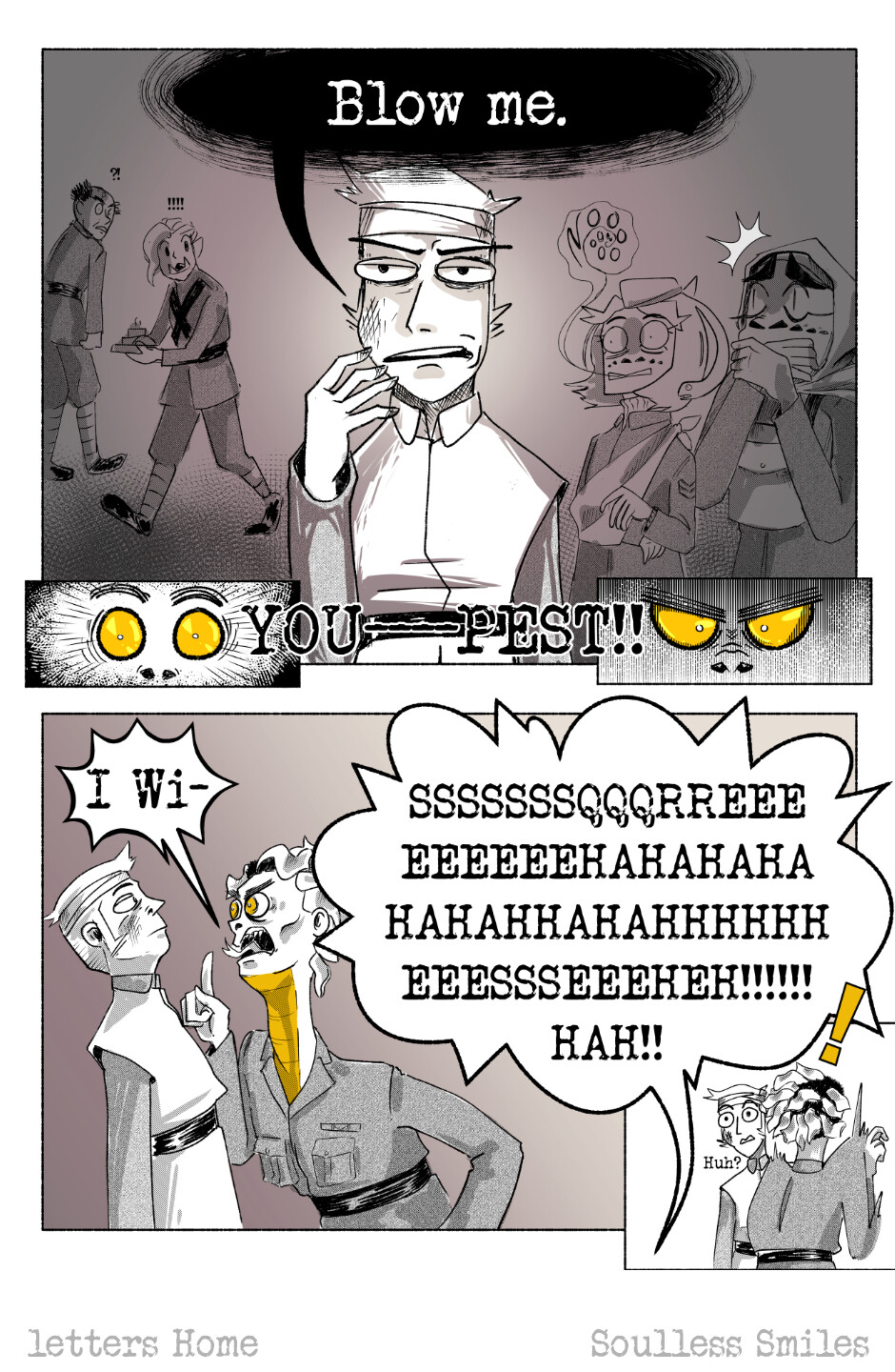 ArtStation - Comic Pages: "Letters Home"