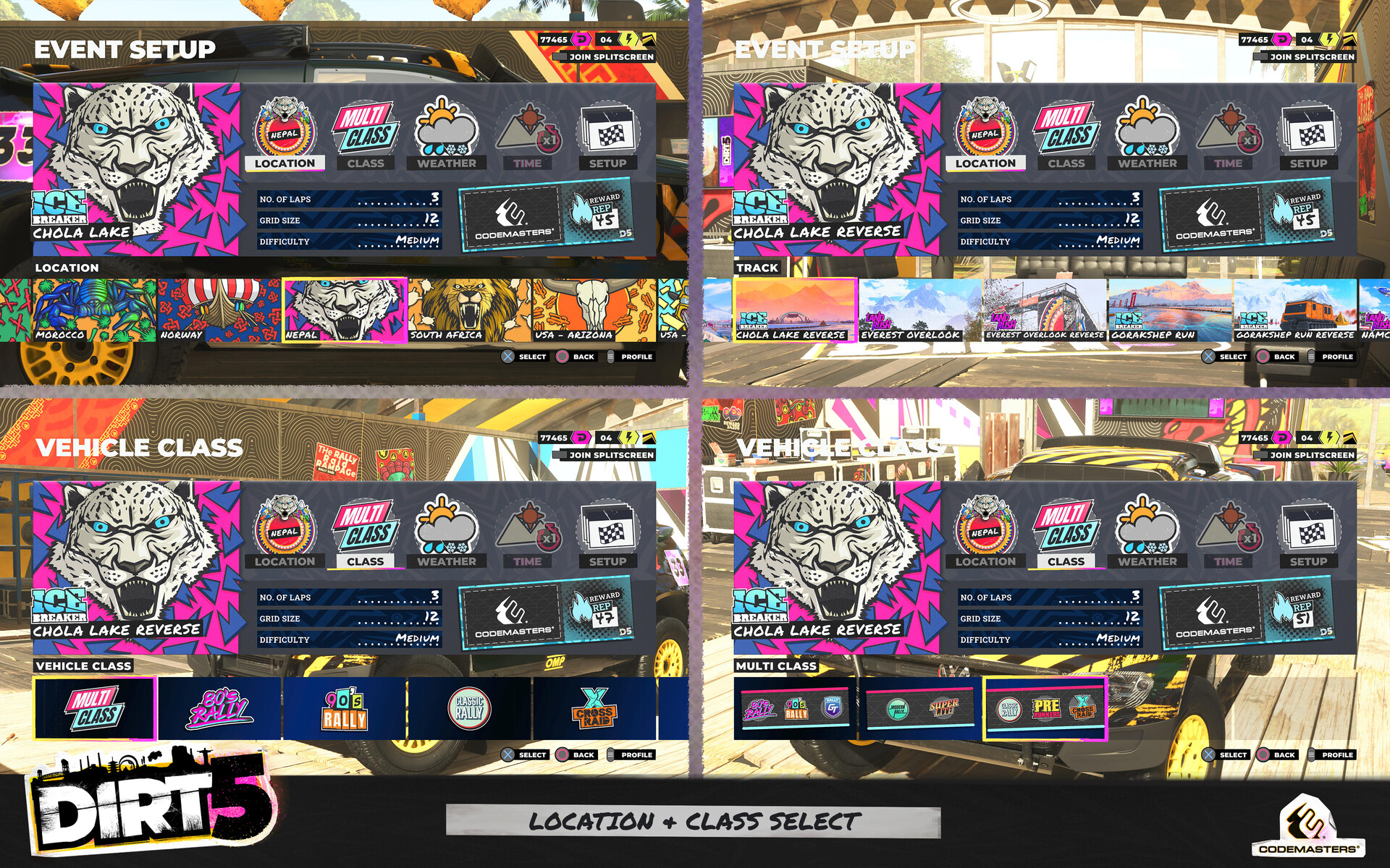 Daniel Rhodes | Video Game UI Design and Art Portfolio - DiRT 5 ...