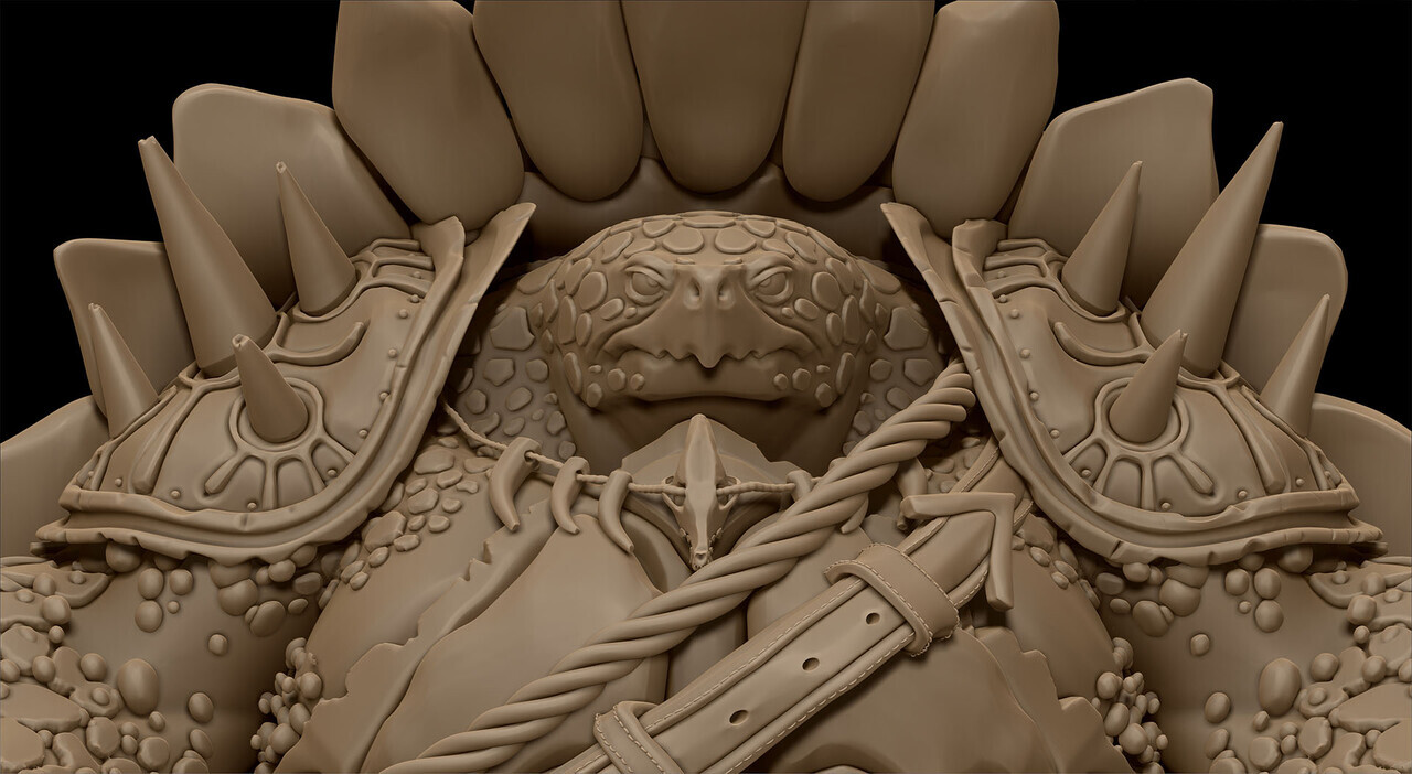 ArtStation - Snapping Turtle Berserker (Untamed 2021 Submission)