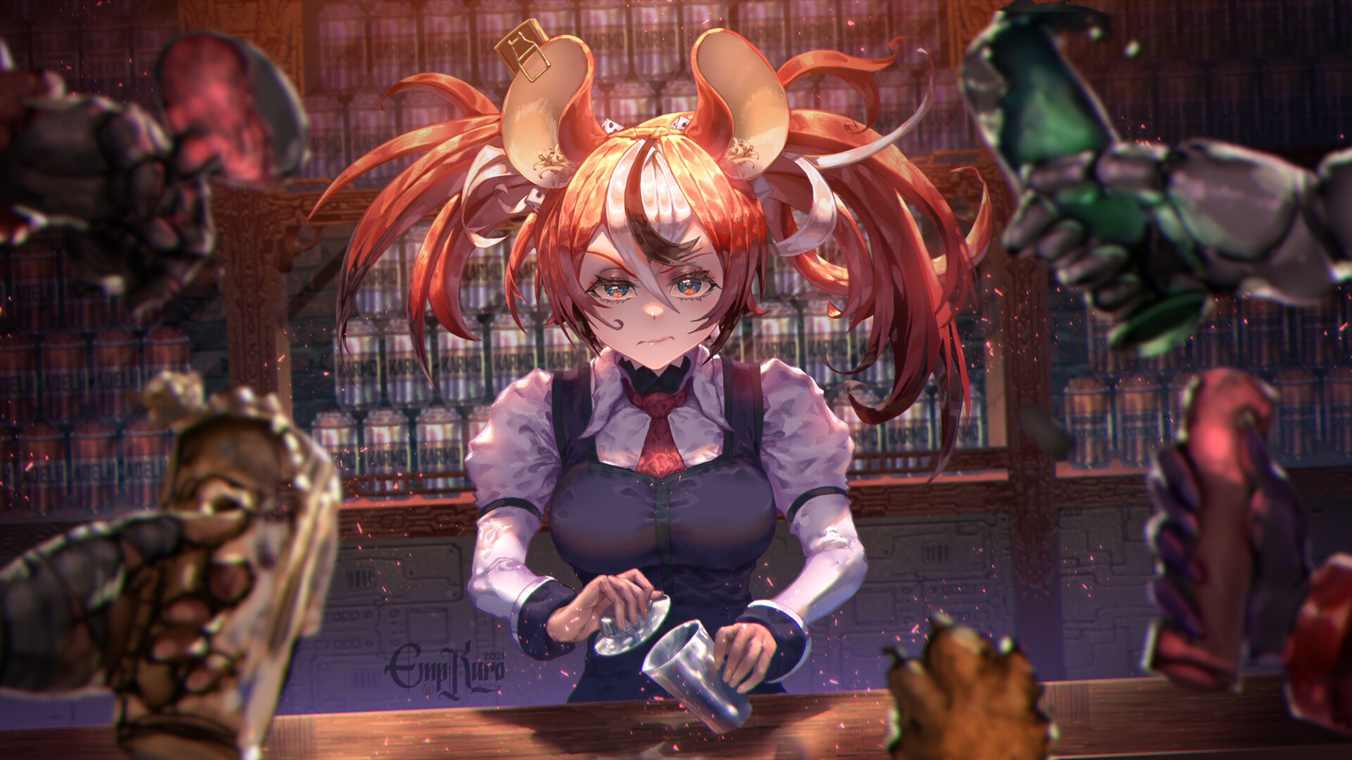 ArtStation - Hakos "Bae" Bealz - VA-11 Hall-A