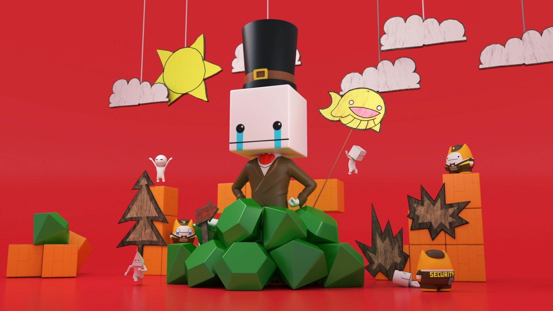 Battleblock Theater Hatty Hattington Wallpaper