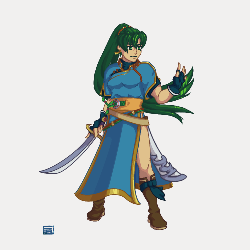 Lynsprite Lyn (Game Boy Advance) Fire Emblem: The Blazing Blade