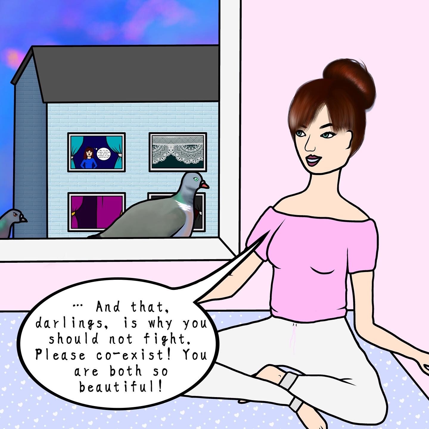 ArtStation - Pigeon Comic