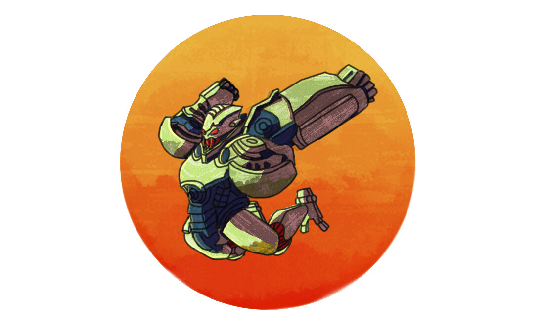 Anvith Vonna - Cthulhu Mech Concept with PBR Manufactured Materials for ...