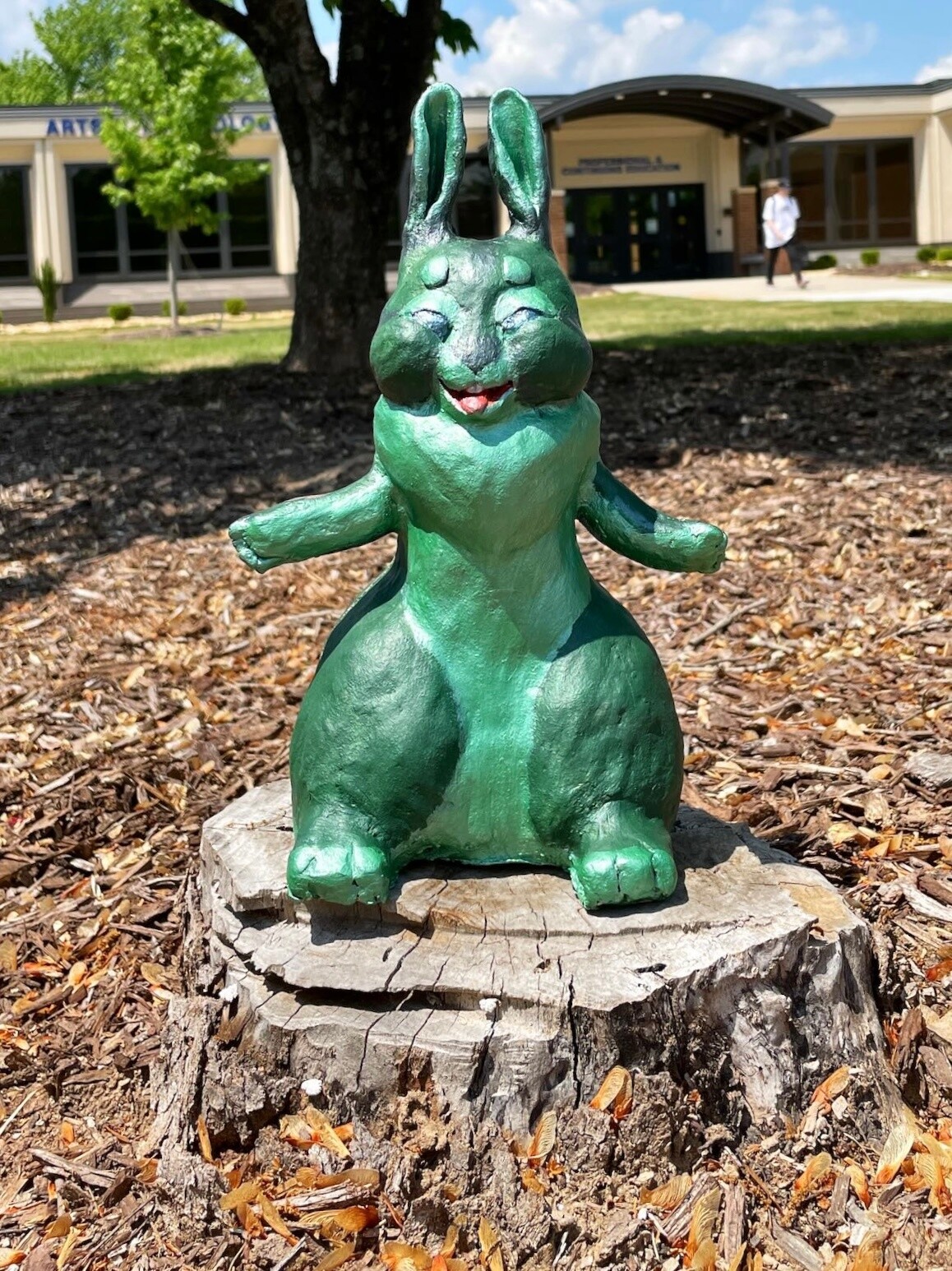 ArtStation - A Joyful Emerald Rabbit