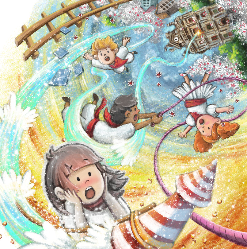 ArtStation - "El mundo al revés" (Editorial Erein)