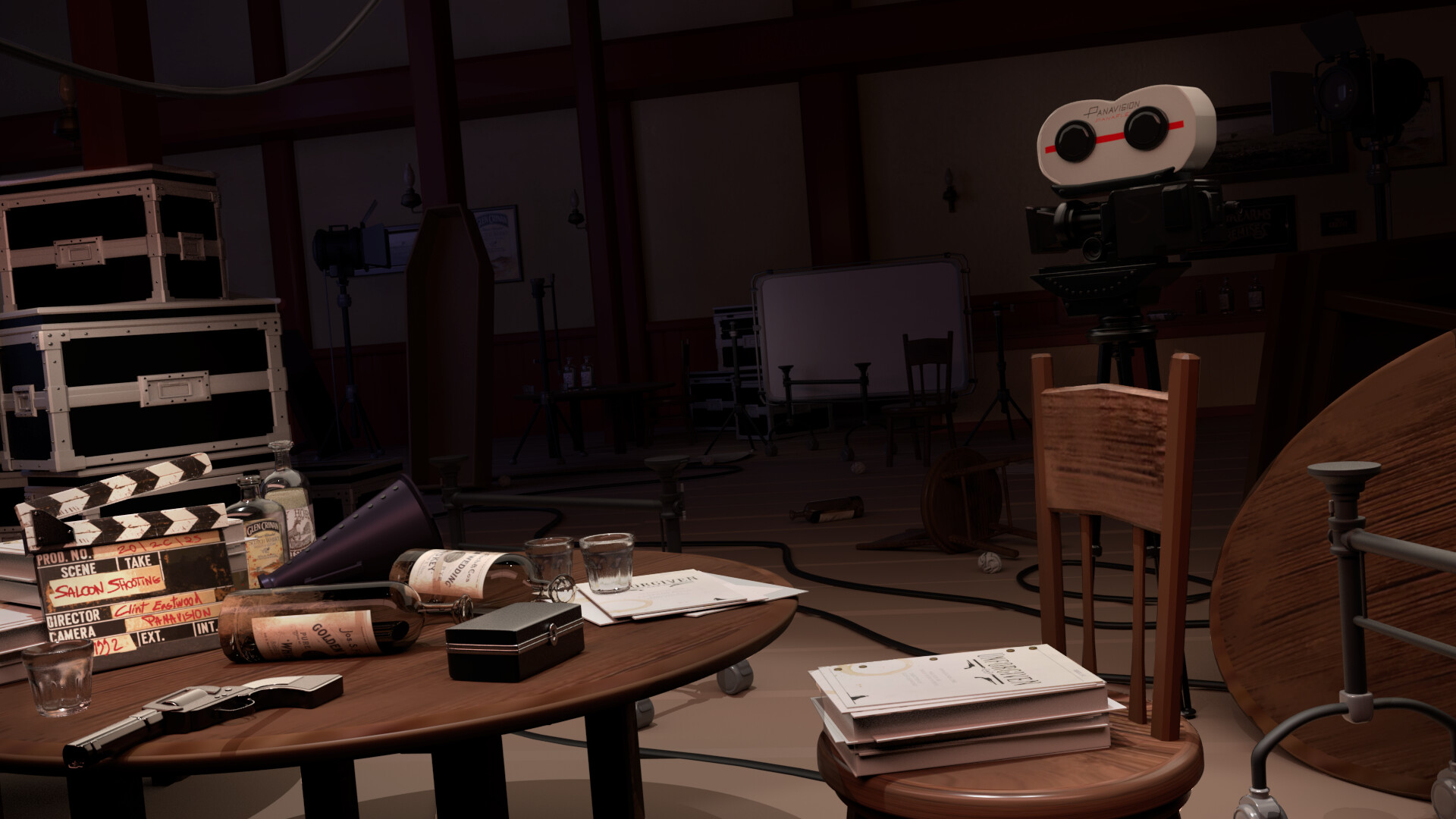 ArtStation - Unforgiven (1992) 3D Filming set