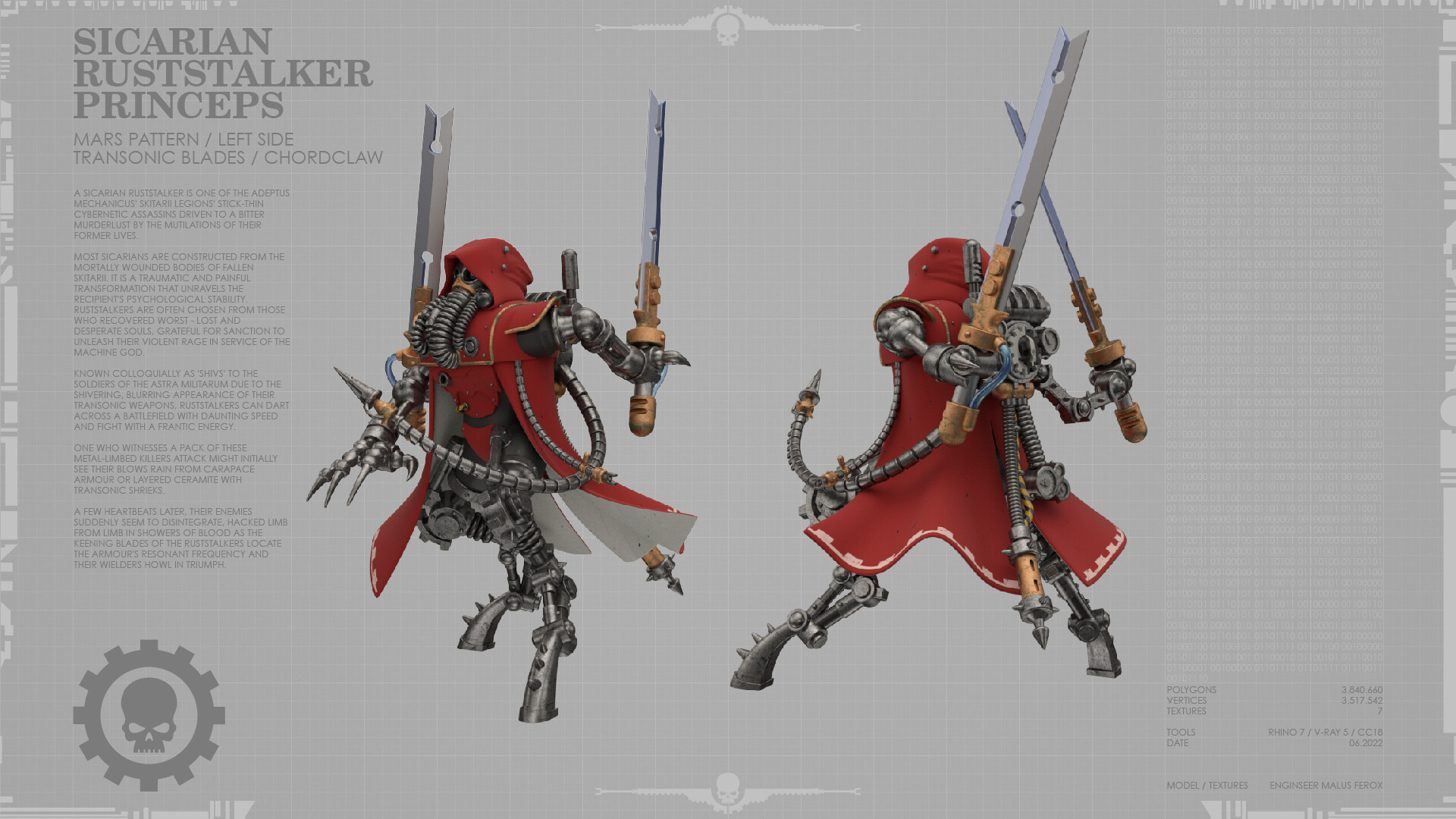 Malus Ferox - Sicarian Ruststalkers