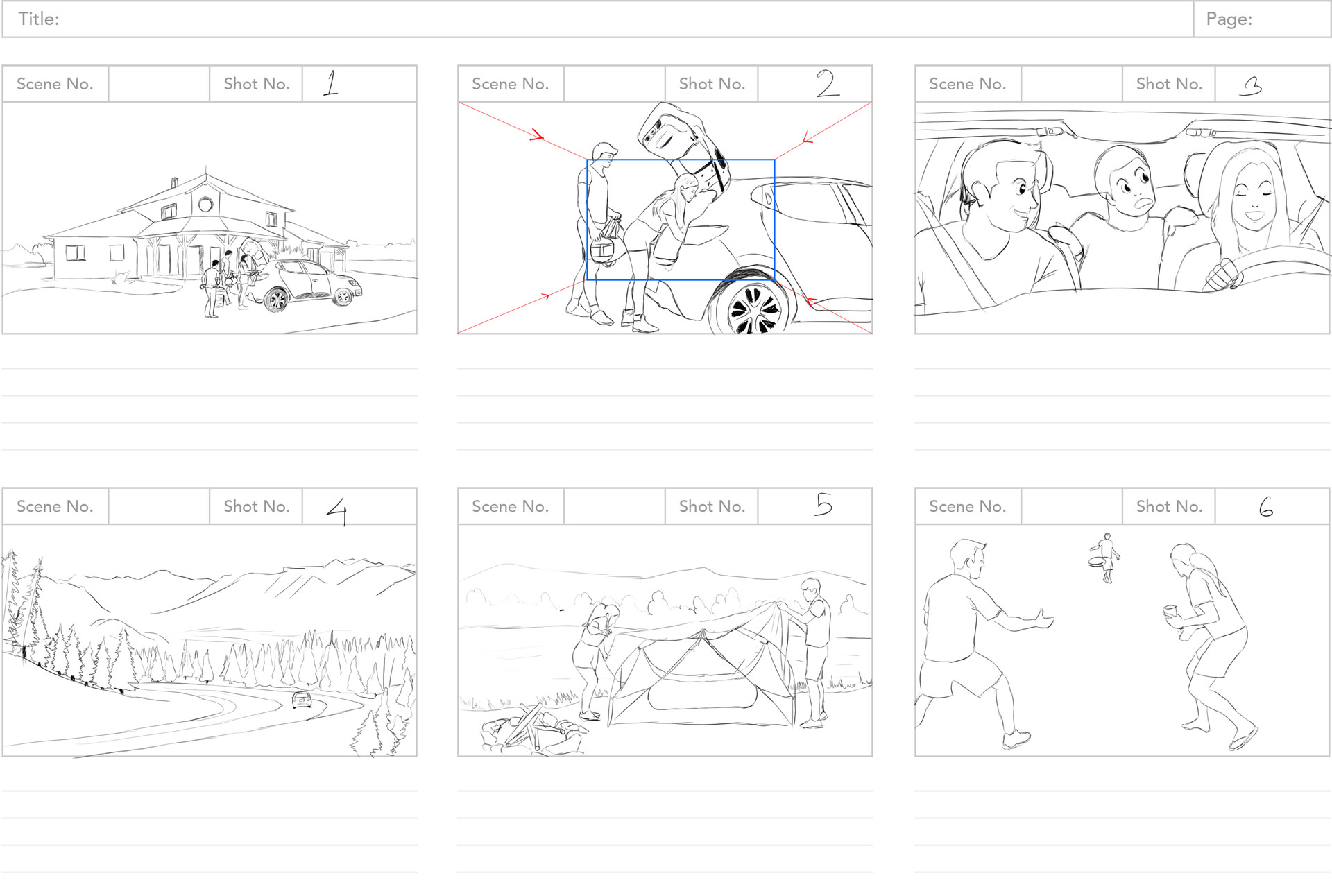ArtStation - Storyboard Project 1