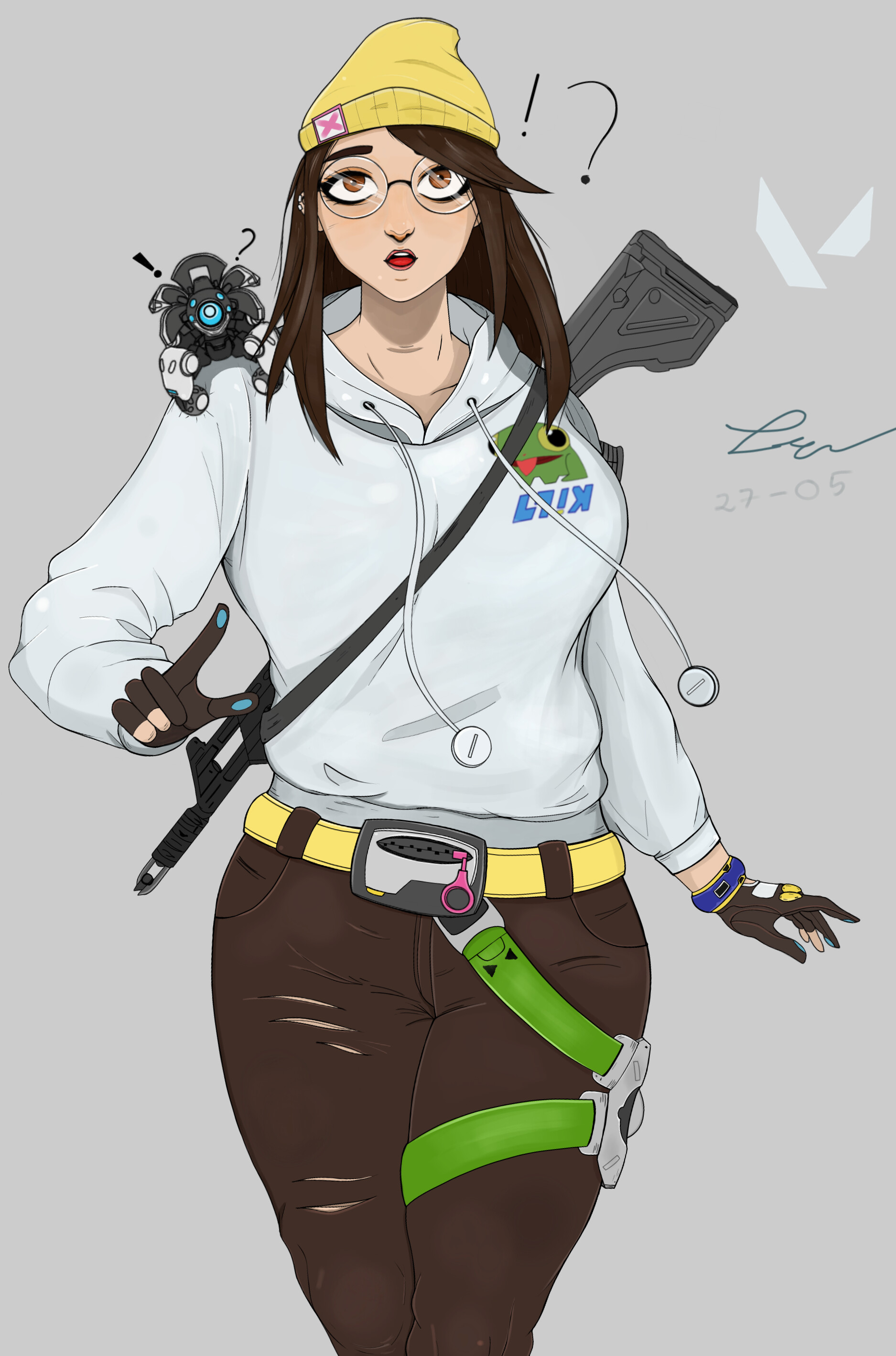 ArtStation - killjoy ( Valorant ) fanart