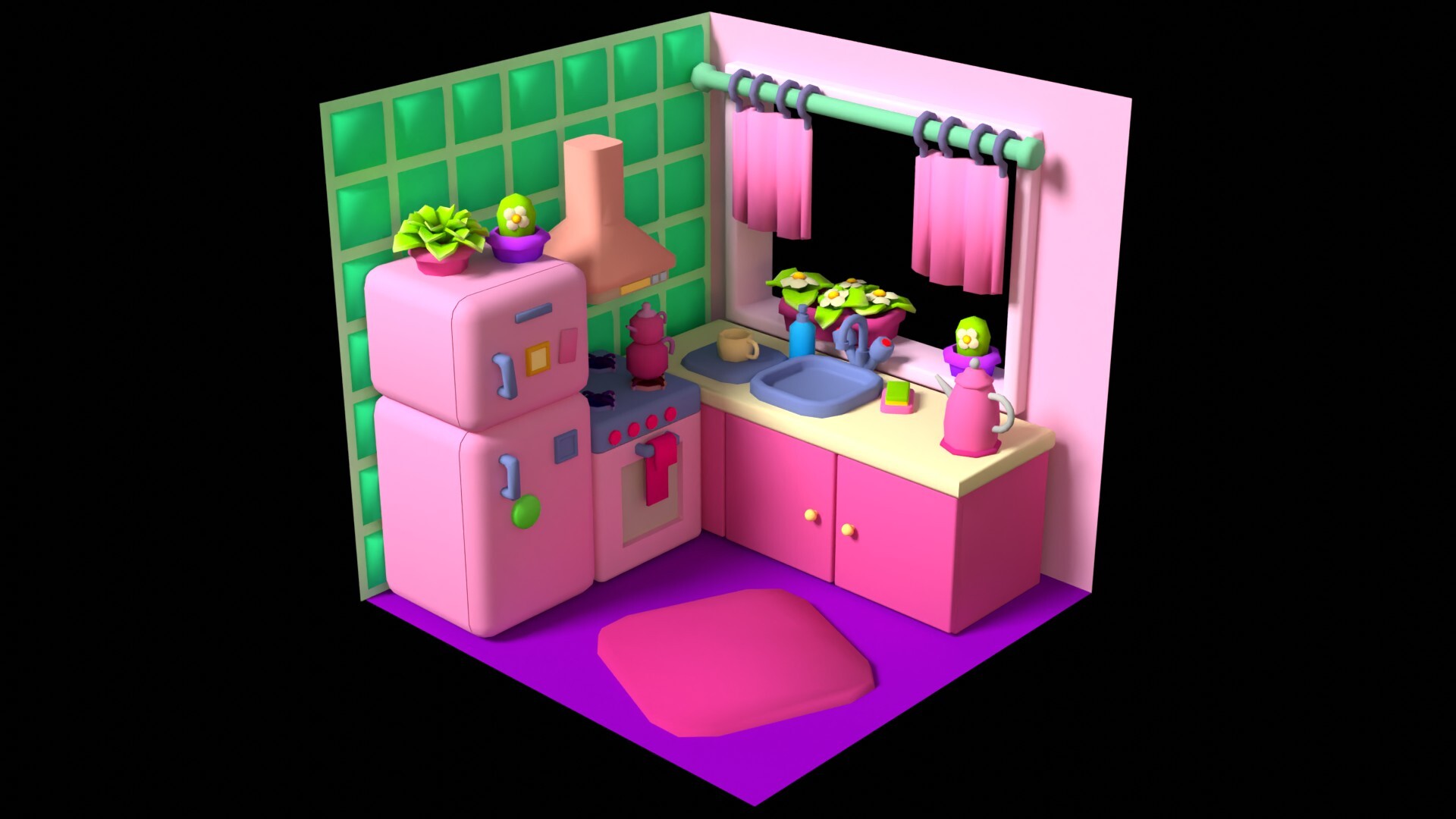 ArtStation - Hyper Casual House