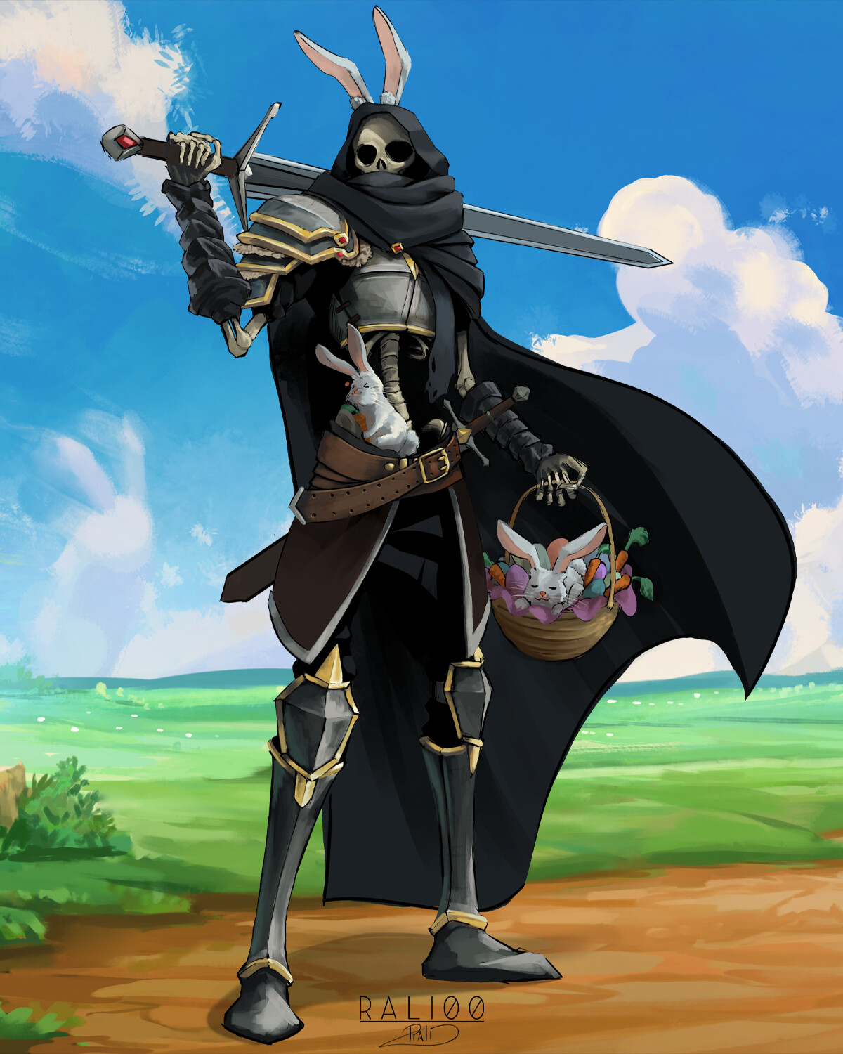 ArtStation - My RPG character Easter theme :)