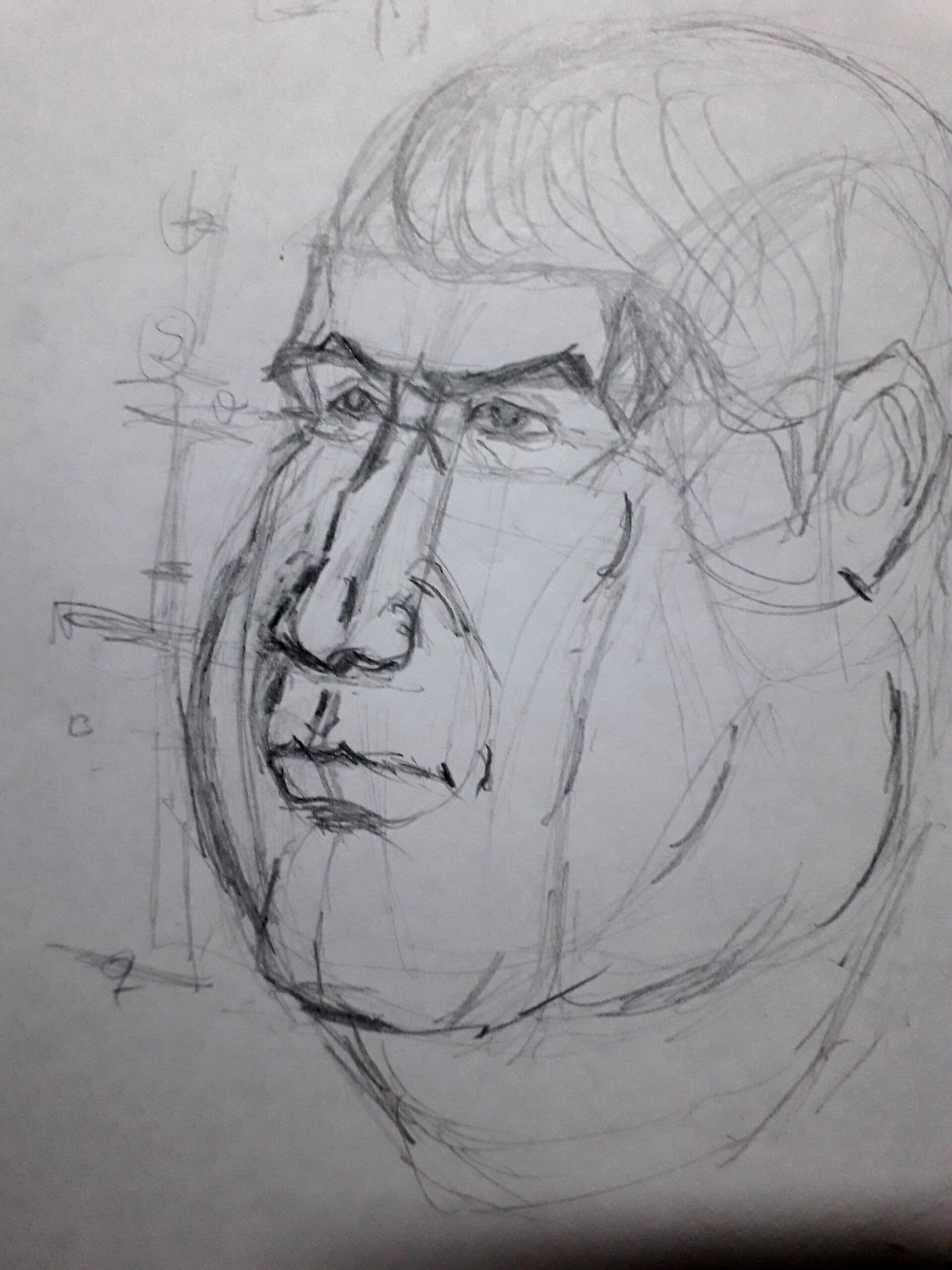 ArtStation - Drawing Heads (just a study)