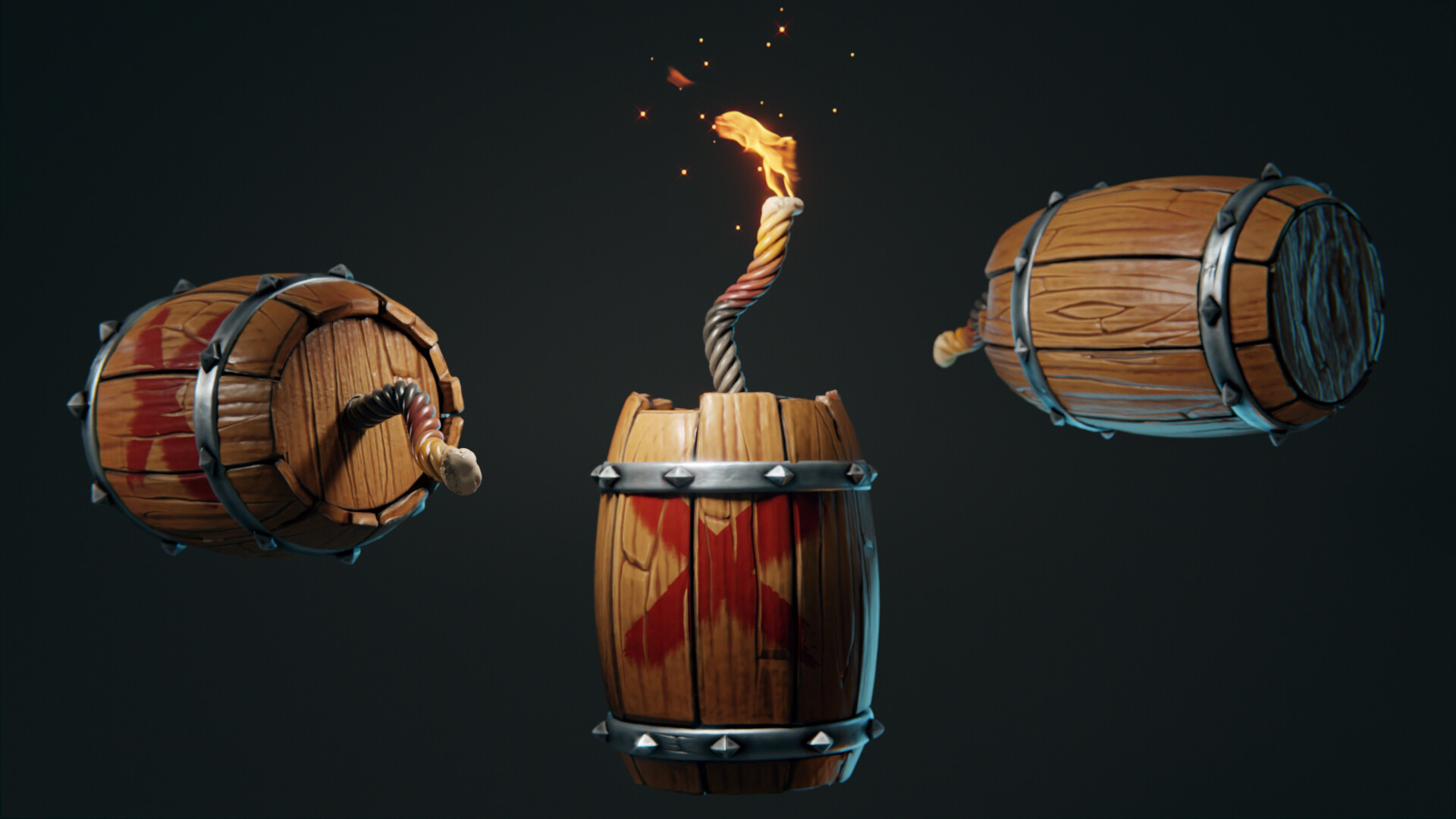 Jack Walker - Stylised Bomb's Asset Pack