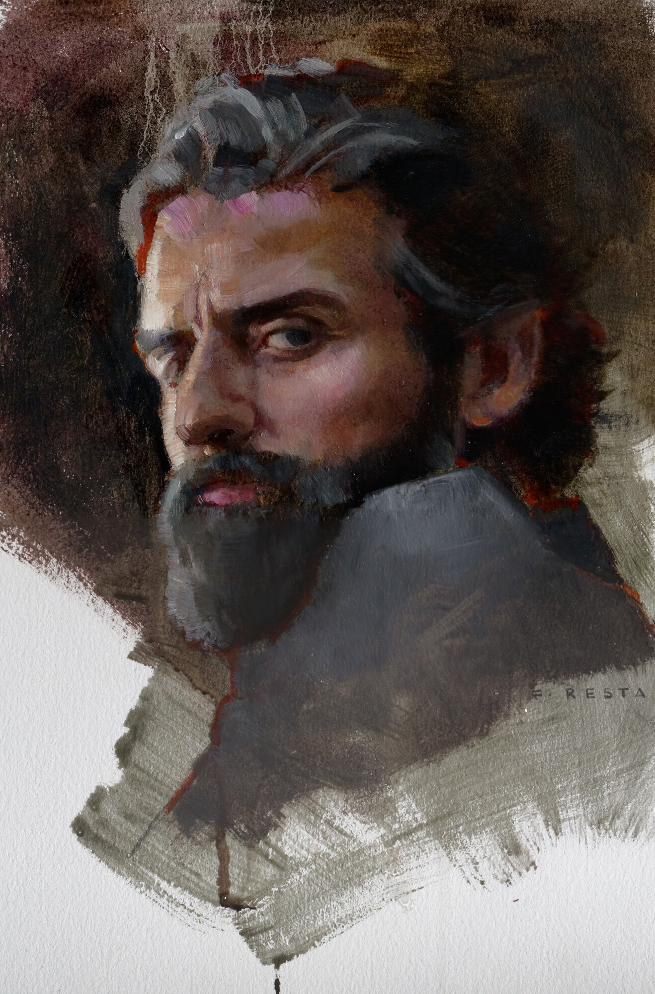 ArtStation - Duke Leto - portrait