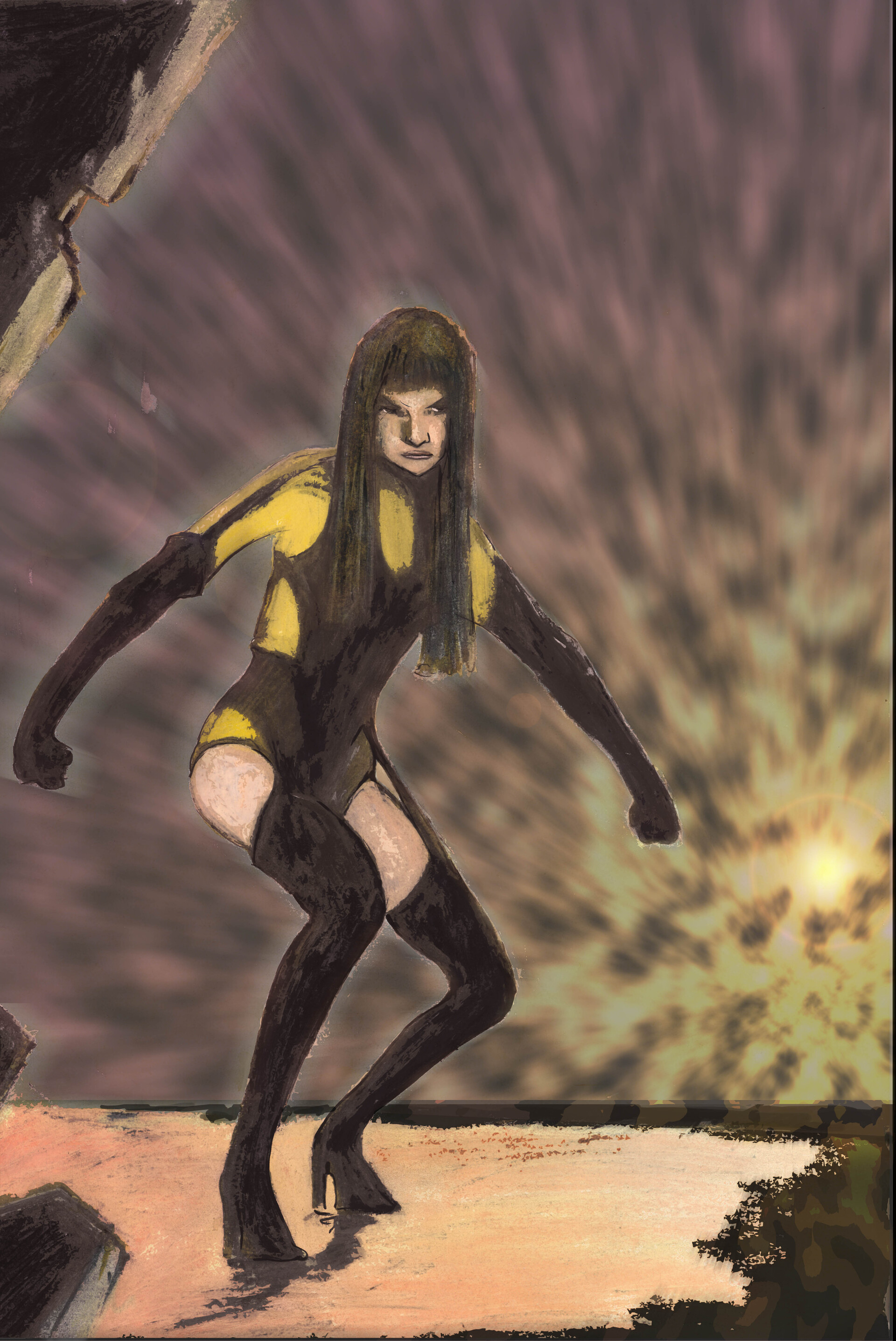 ArtStation - Laurie Jupiter - Silk Spectre II