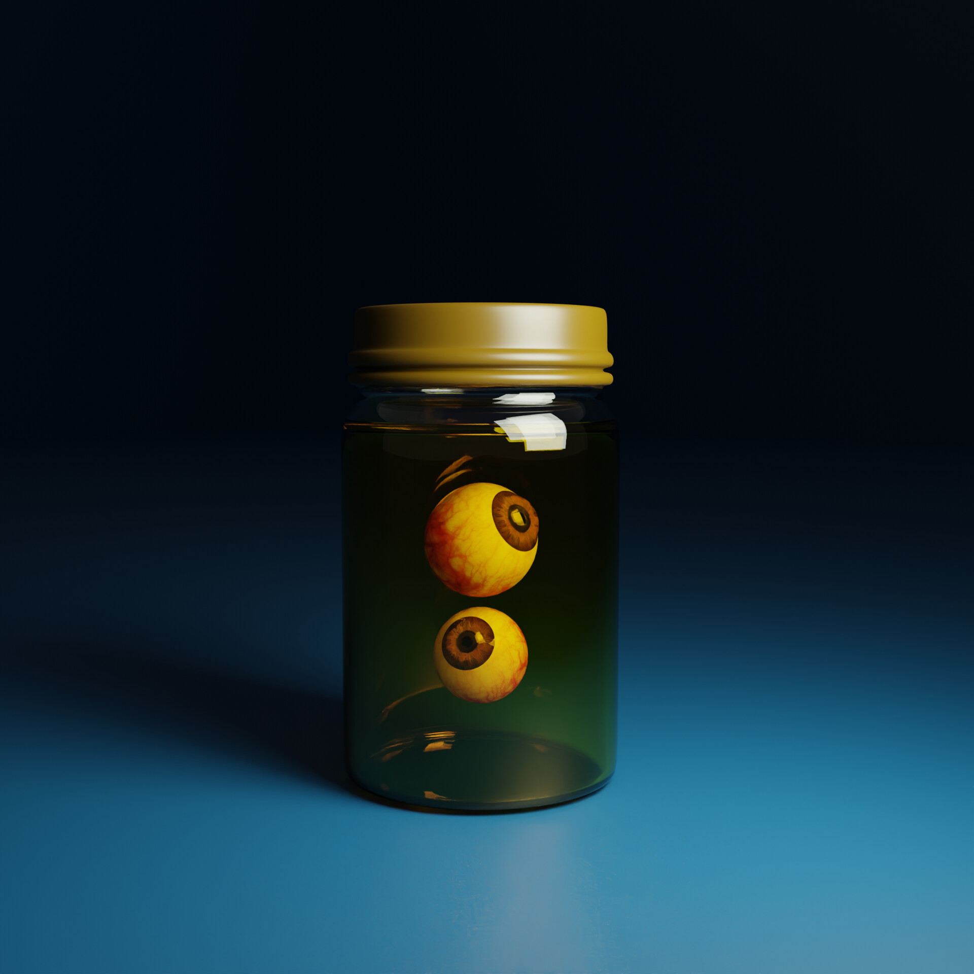 ArtStation - Eyes in jar