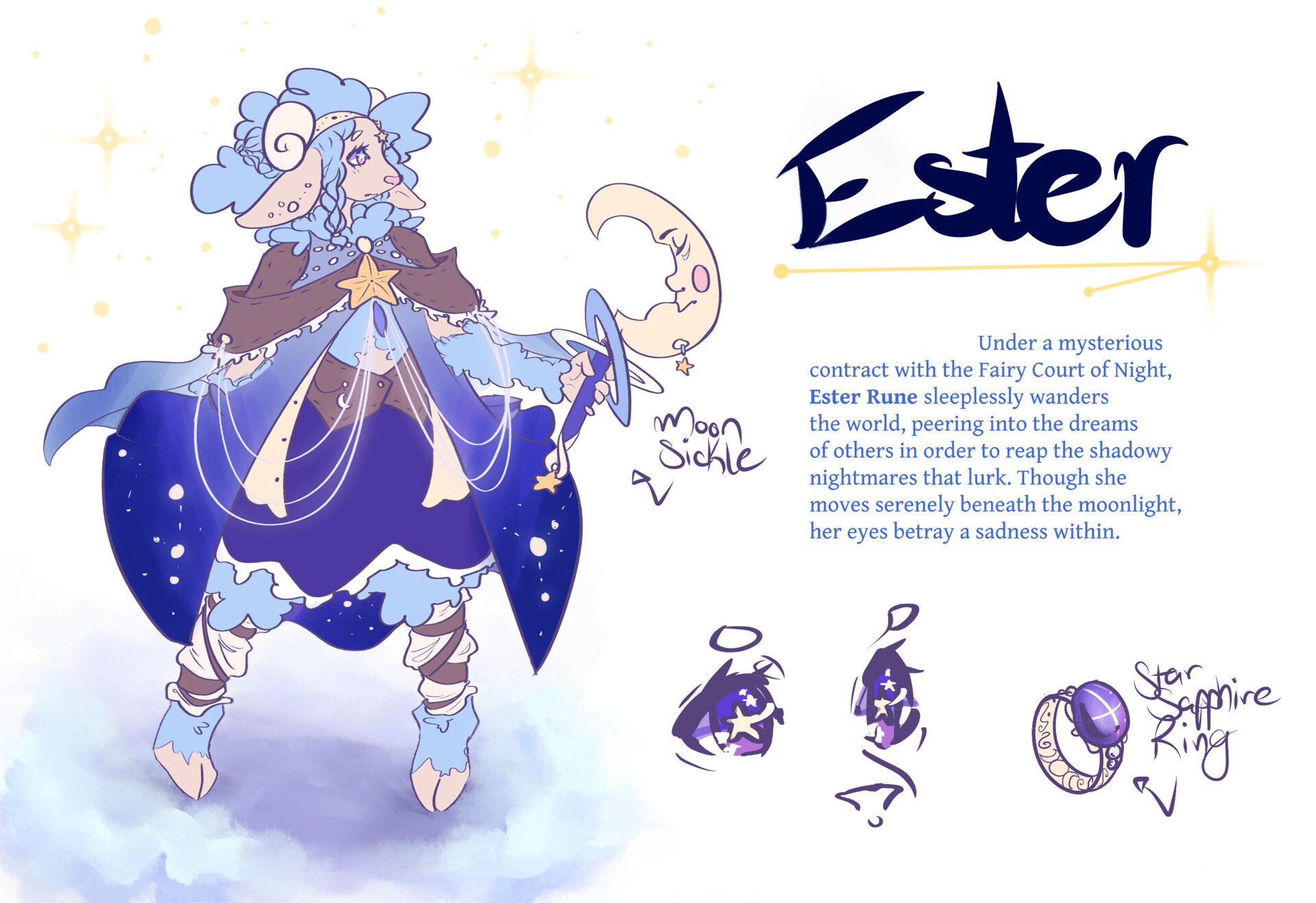 ArtStation - Ester -- Character Design and Illustrative Exploration