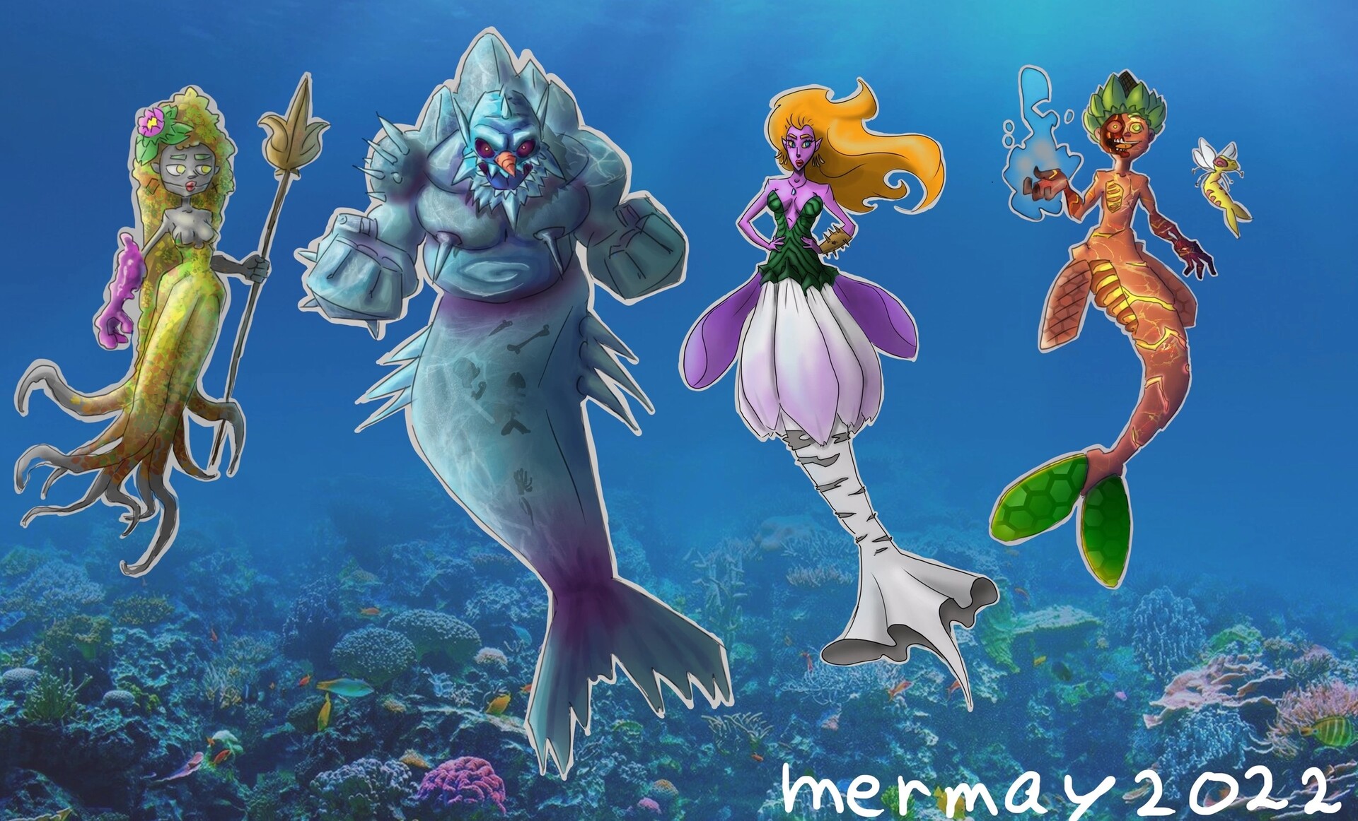 ArtStation - Mermaid 2022