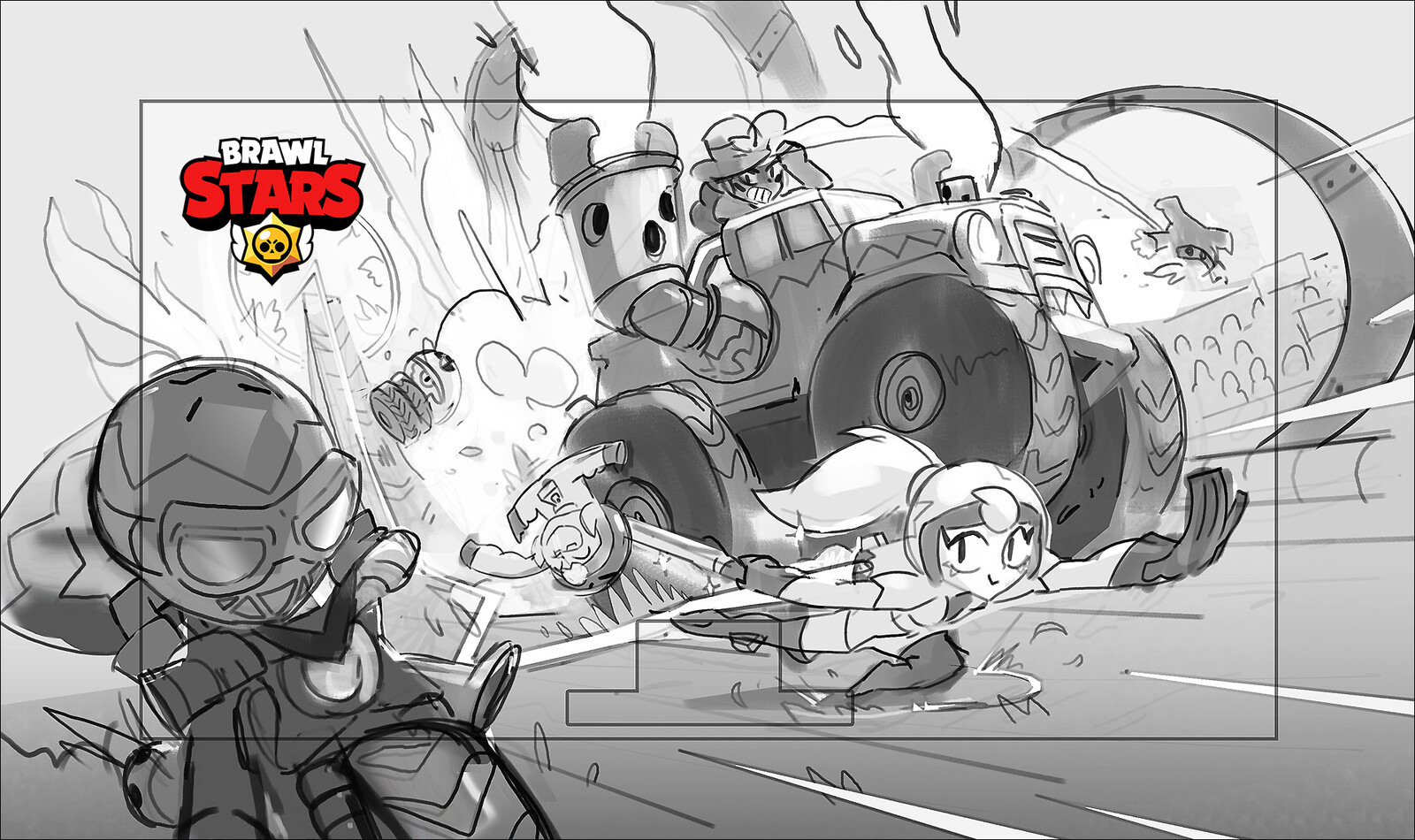 Sephy Ka - BRAWL STARS Loading Screen illustration | Season 12: Stunt ...