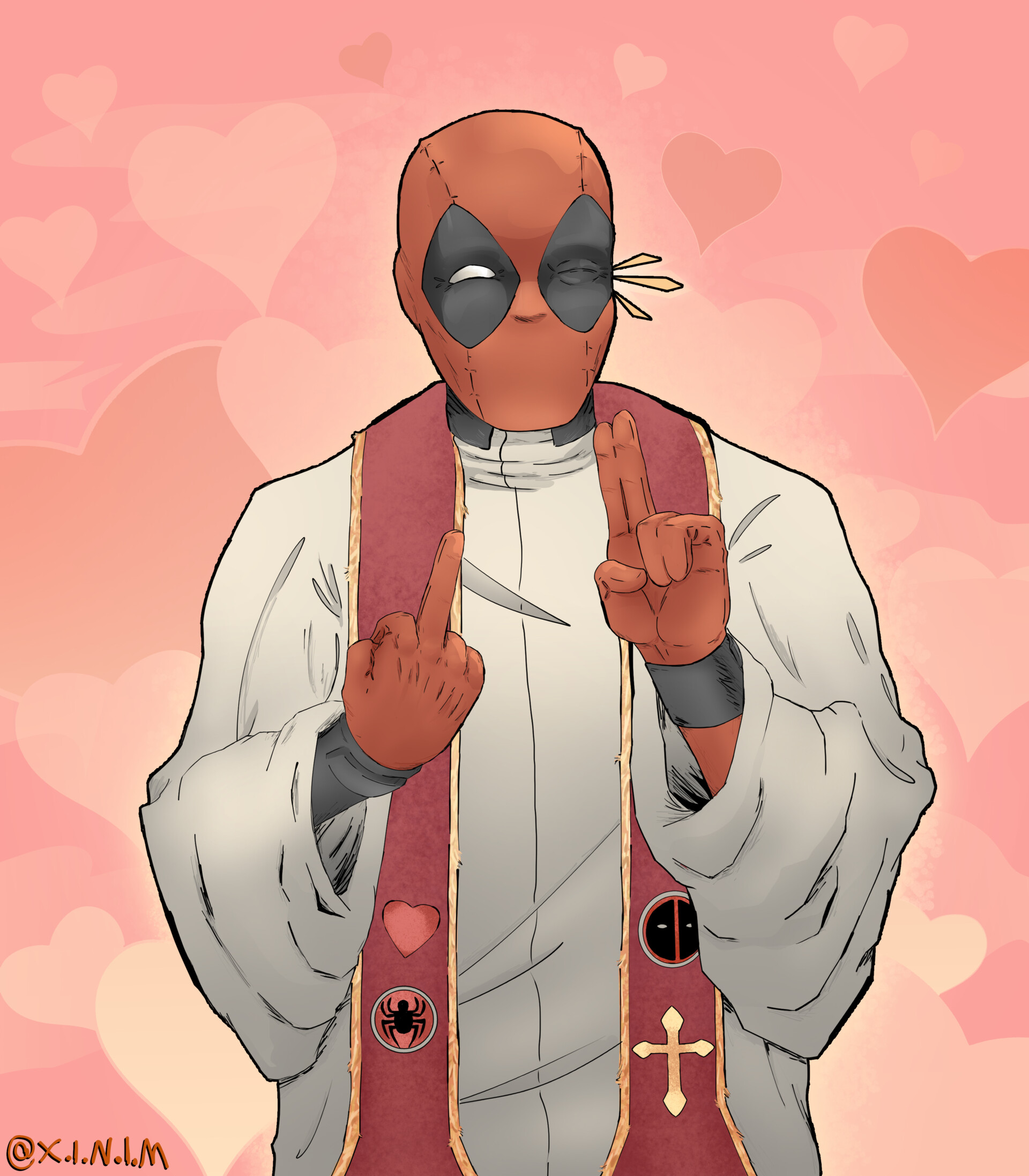 ArtStation - Deadpool, The Priest