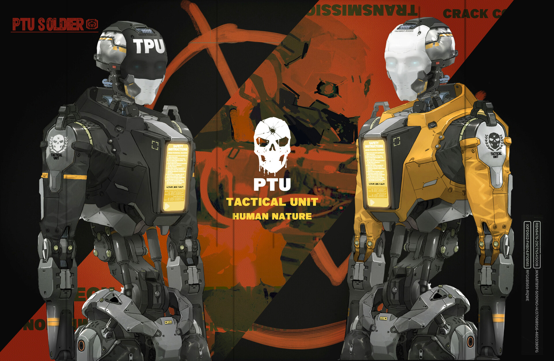 ArtStation - Patrol robots