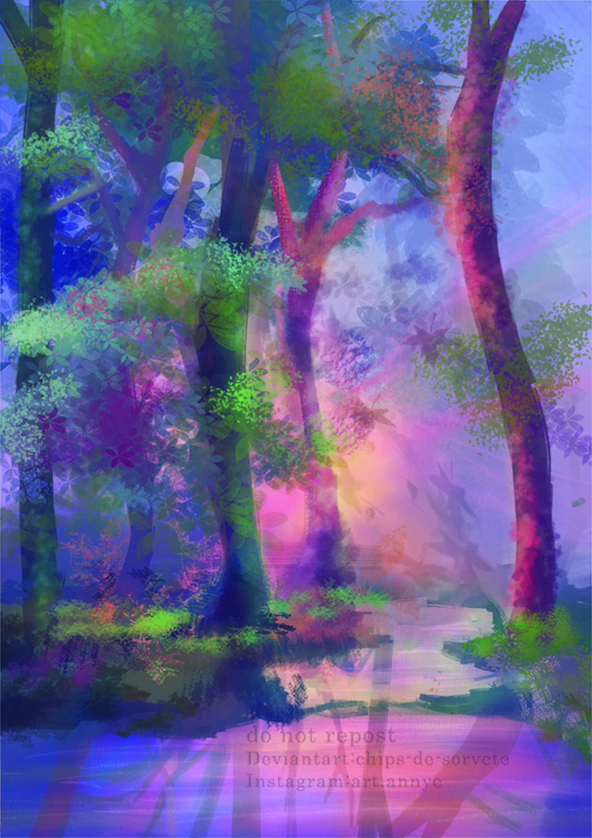 ArtStation - Florest Concept Illustration