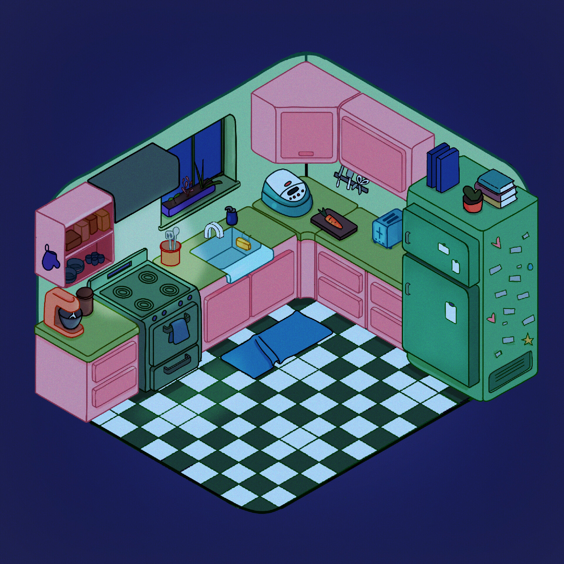 ArtStation - Cozy Spaces