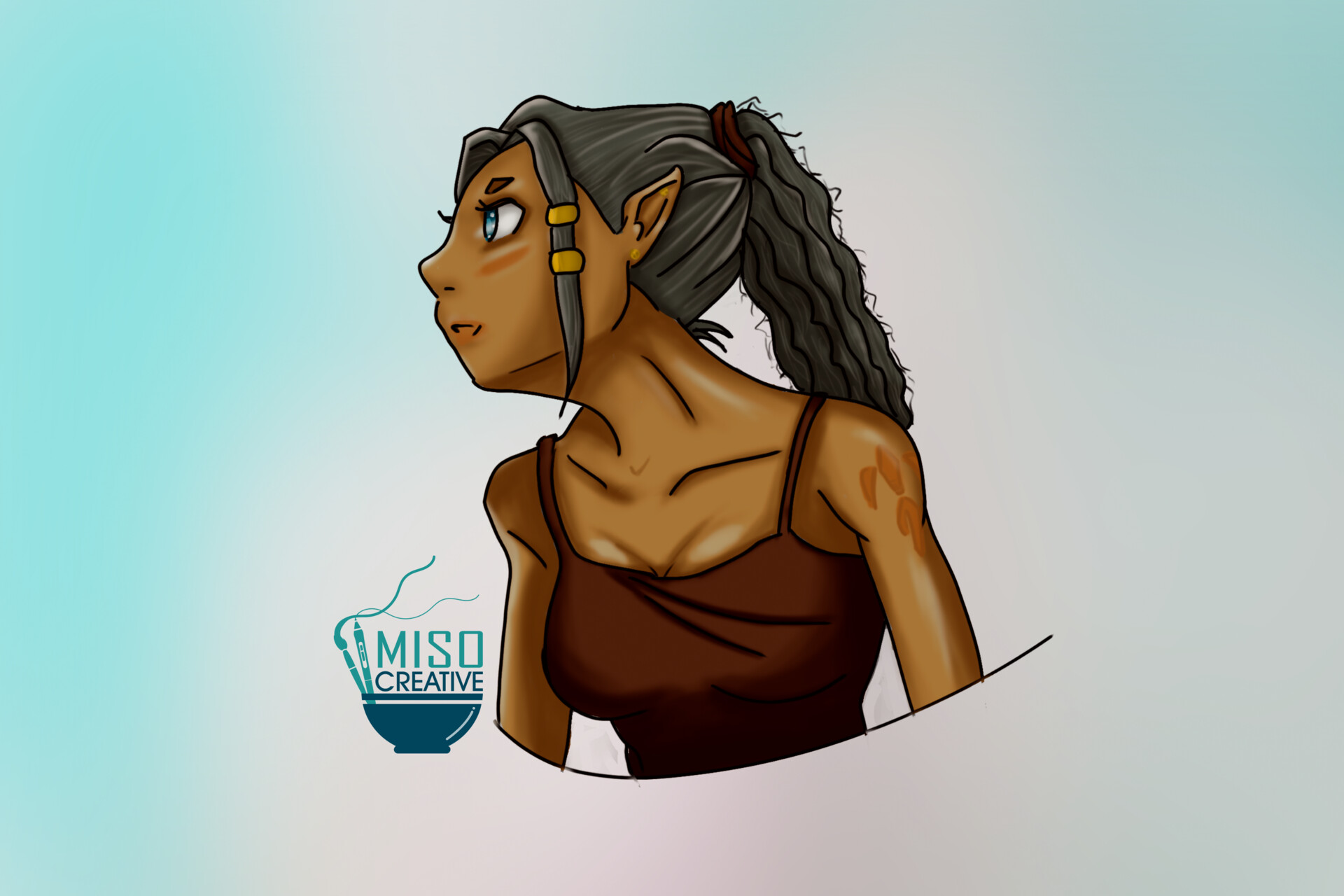 ArtStation - Tribal Girl