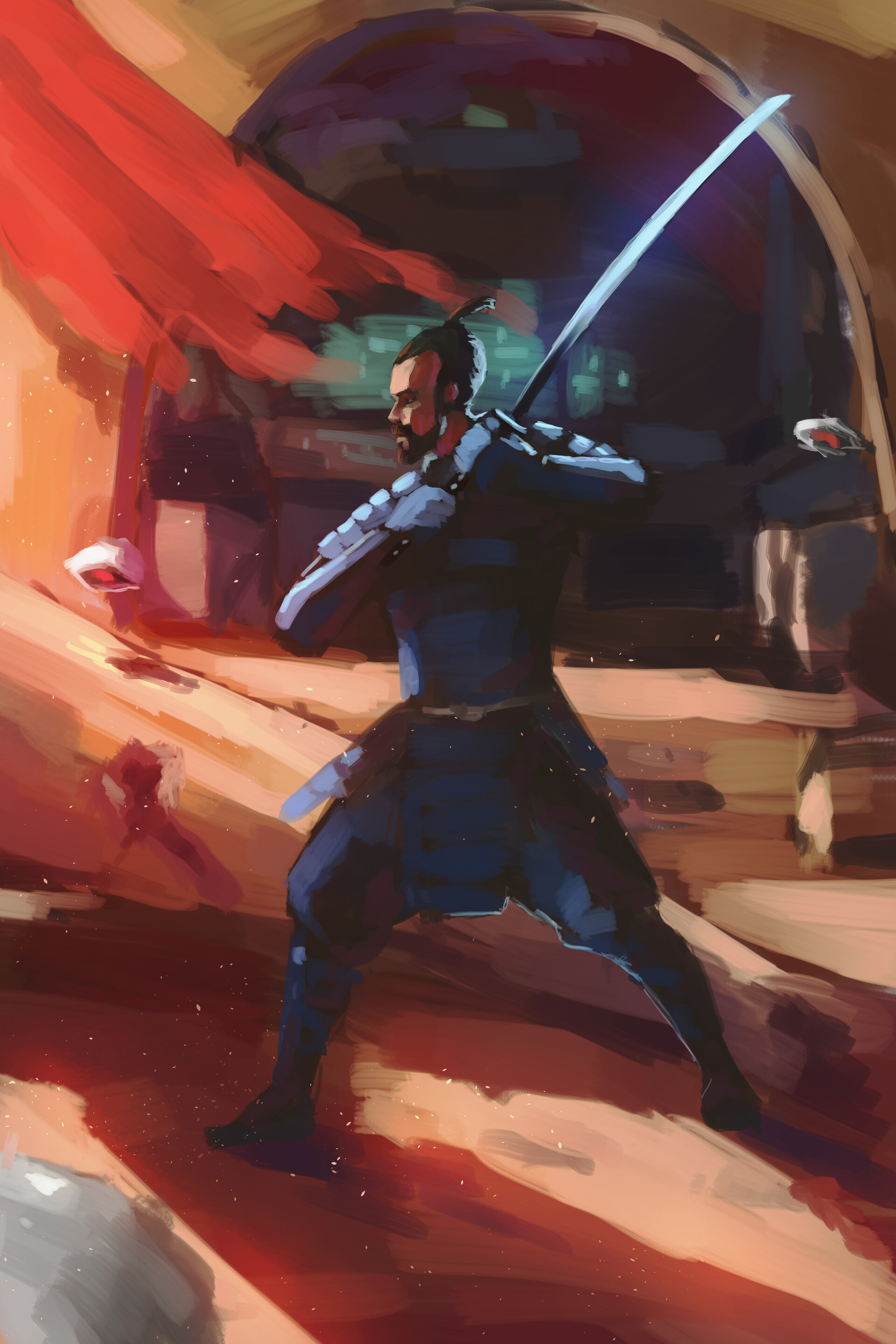 Old Kan - concept art Chapter 2