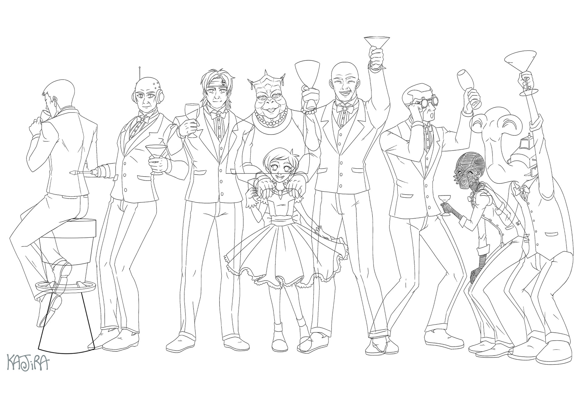 bad batch coloring pages