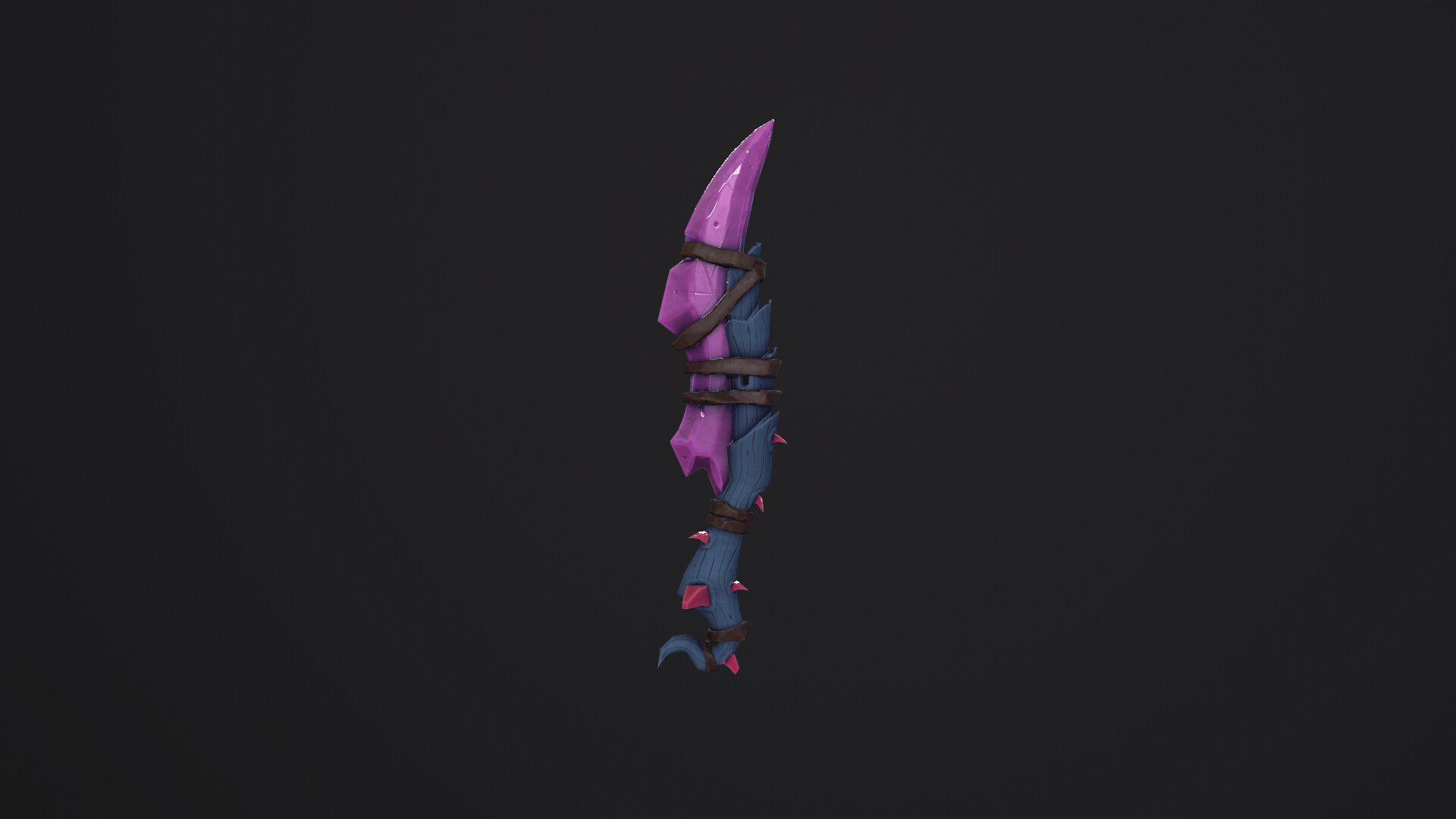 ArtStation - Stylized Amber Dagger