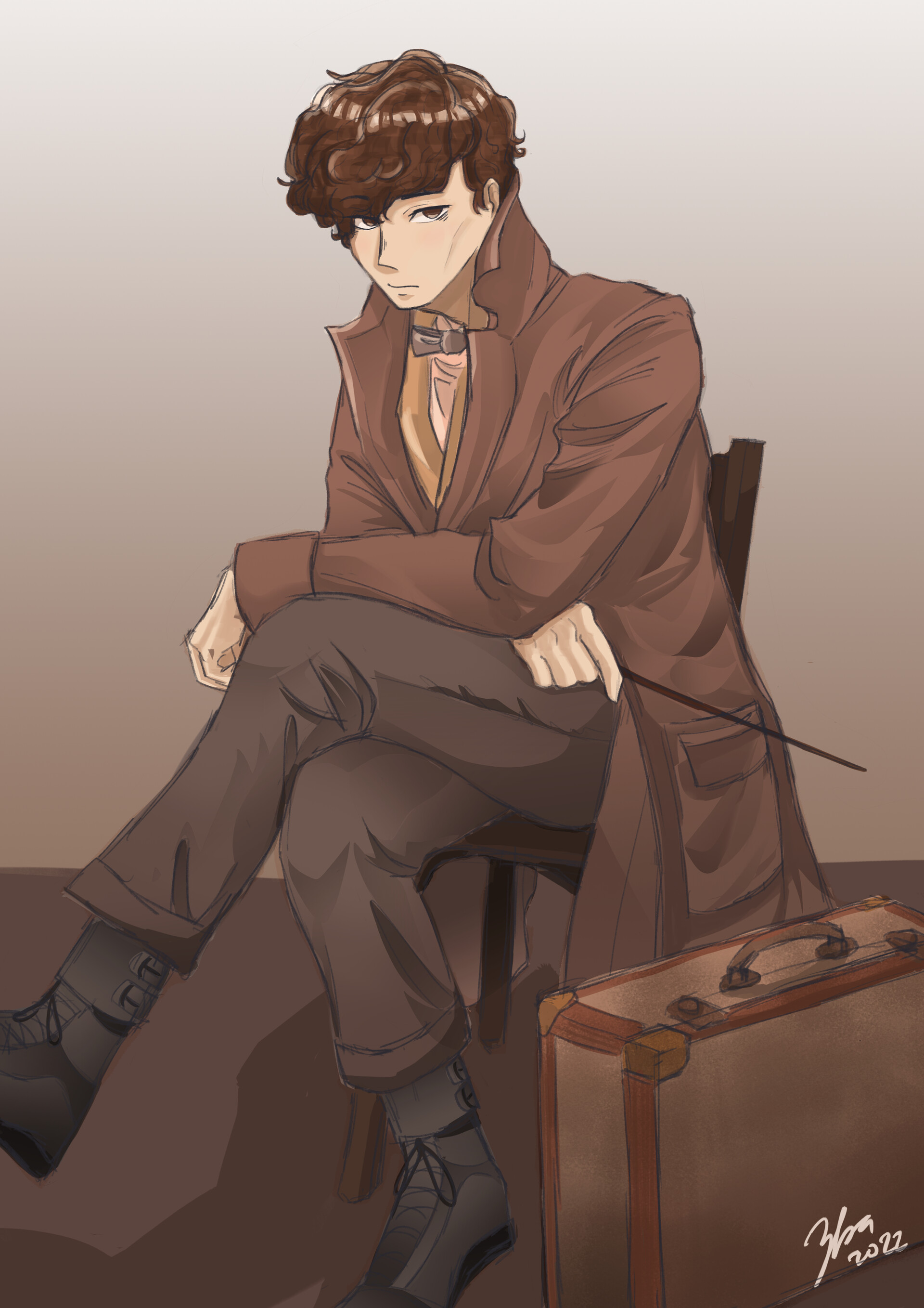 ArtStation - newt scamander