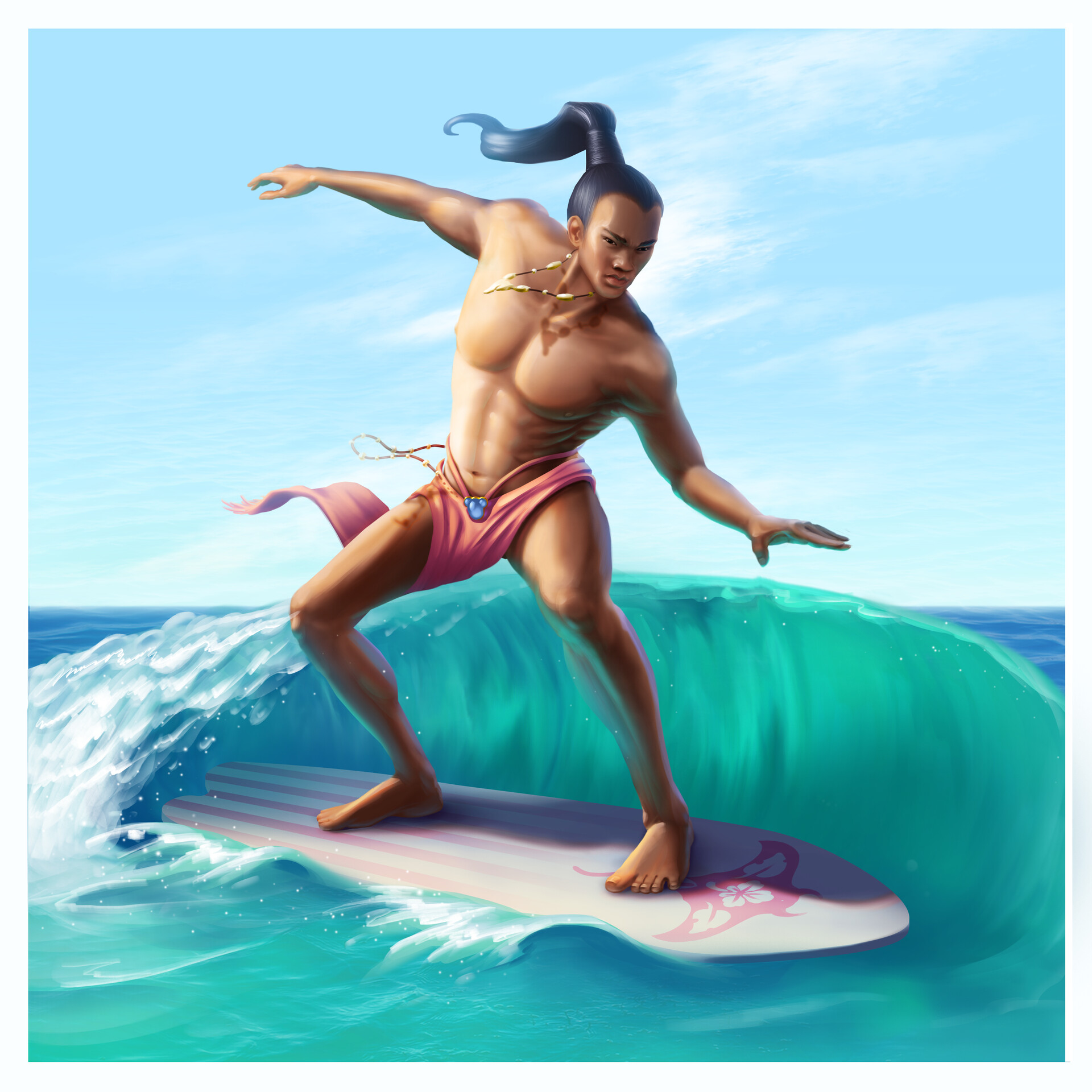 ArtStation - Surfer