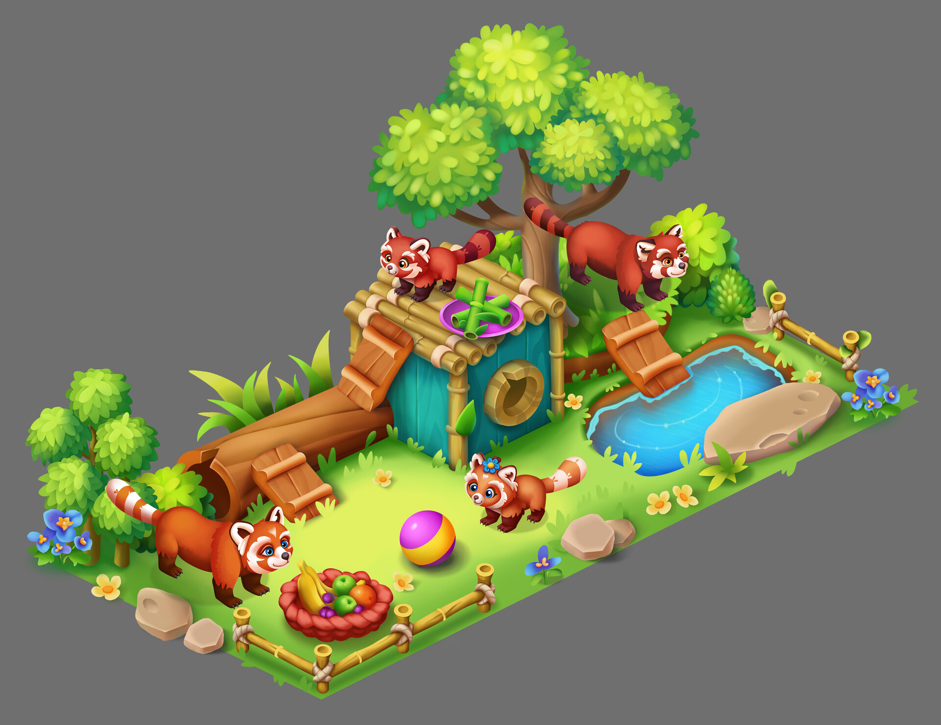 ArtStation - Fan Art Wildscapes (Playrix)