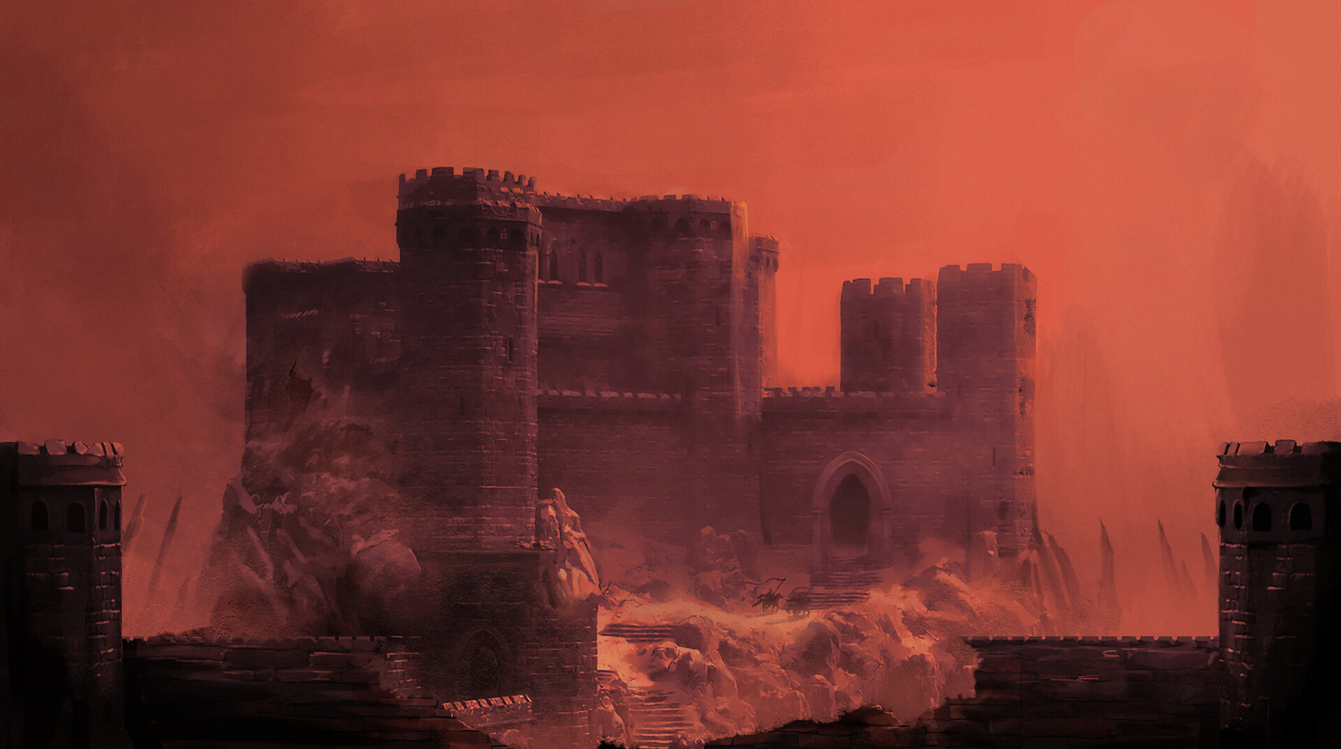 ArtStation - Remoun Red Fortress