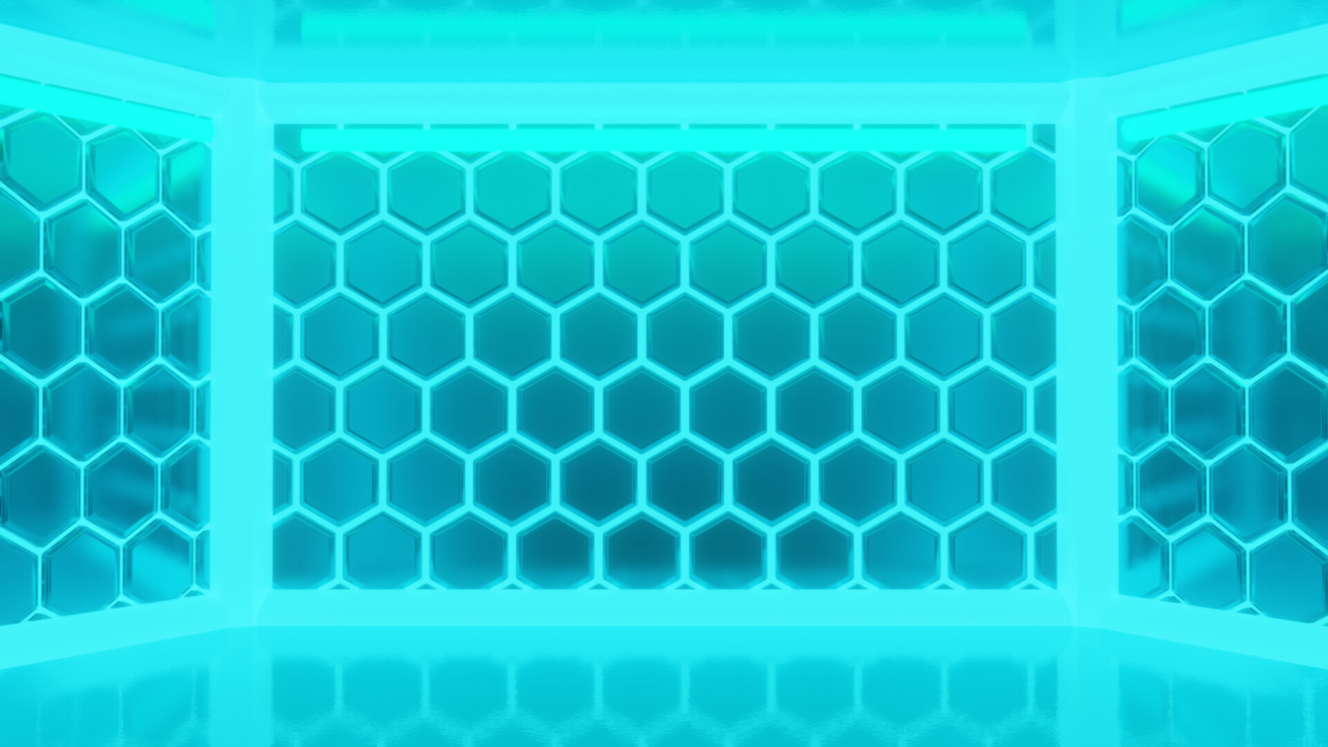 ArtStation - Hexagon lounge