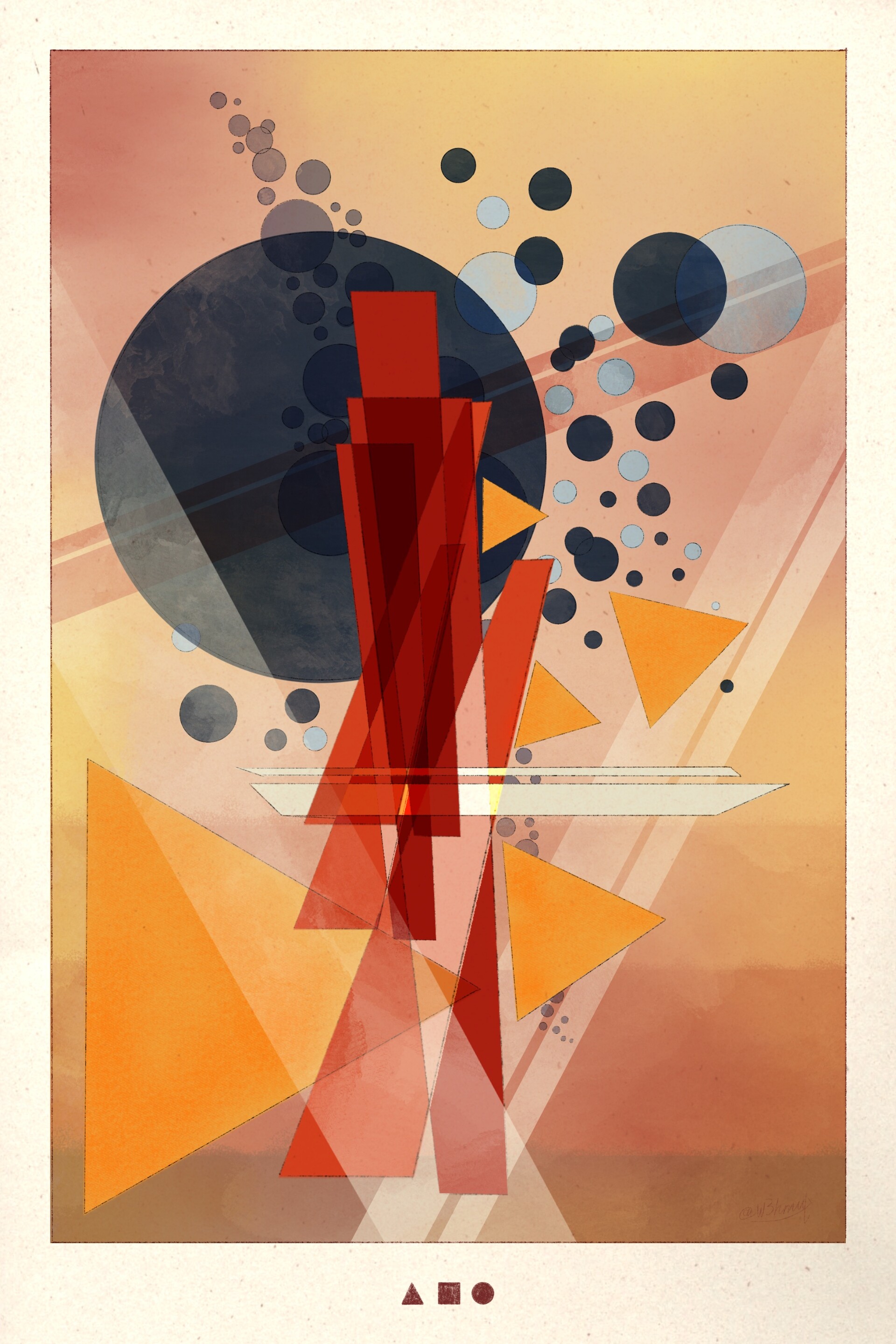 ArtStation - Composition of basic shapes