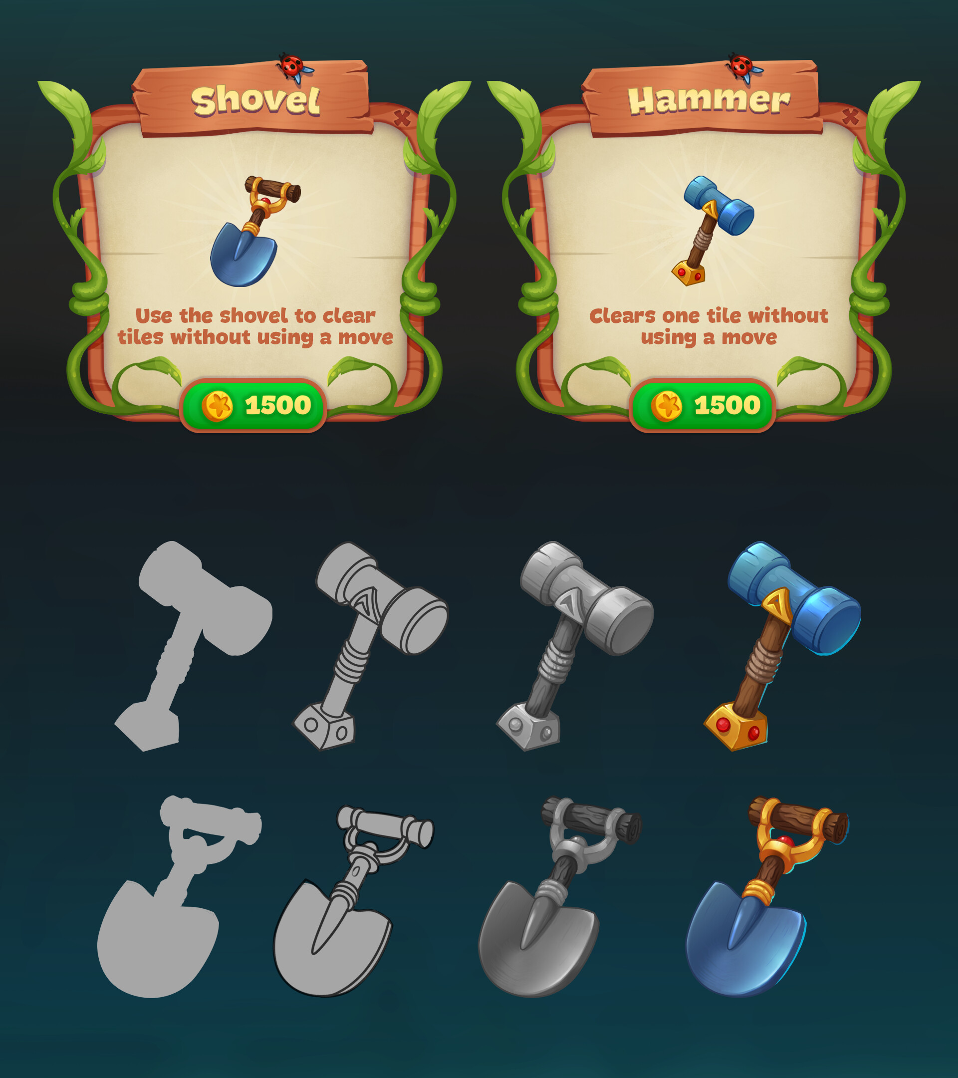 ArtStation - UI game art